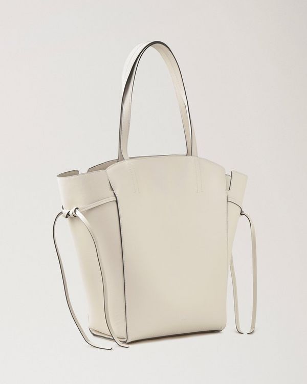 Clovelly Tote | Eggshell Micro Classic Grain | Women | Mulberry