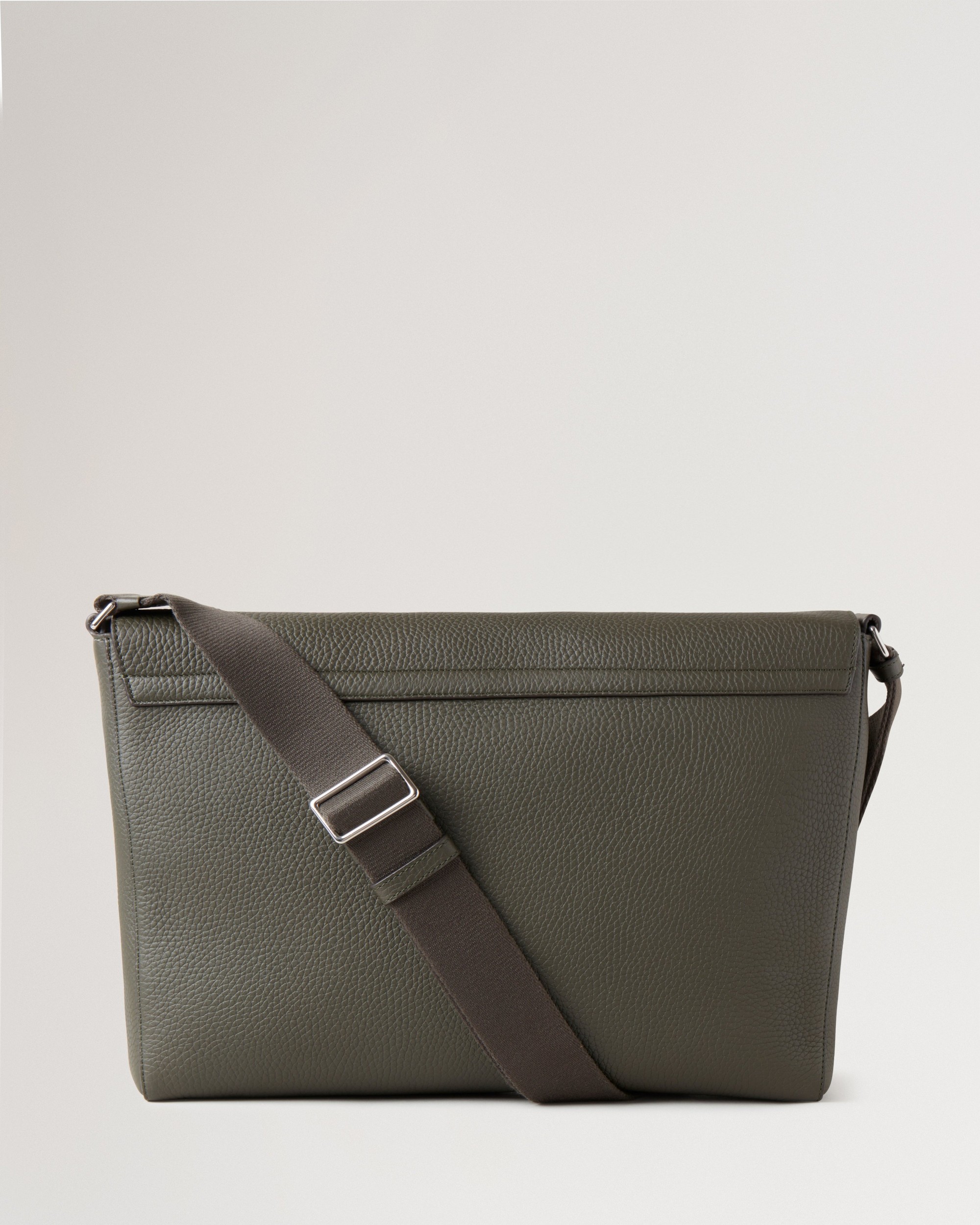 Mulberry | Chiltern Crossbody Messenger | Dark Green Heavy Grain Mulberry | Chiltern Crossbody Messenger | Dark Green Heavy Grain