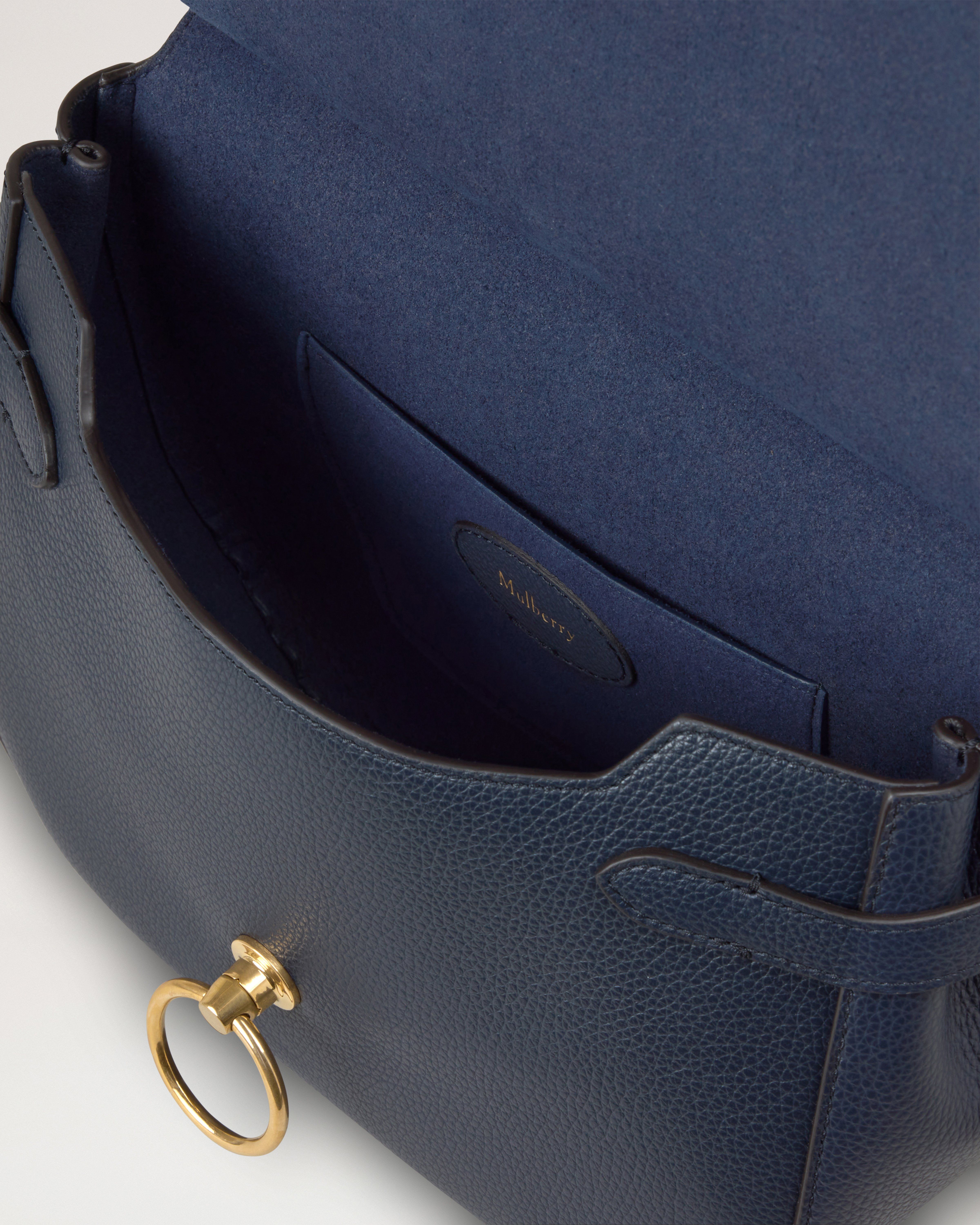 Mulberry | Amberley Satchel | Night Sky Small Classic Grain | Amberley