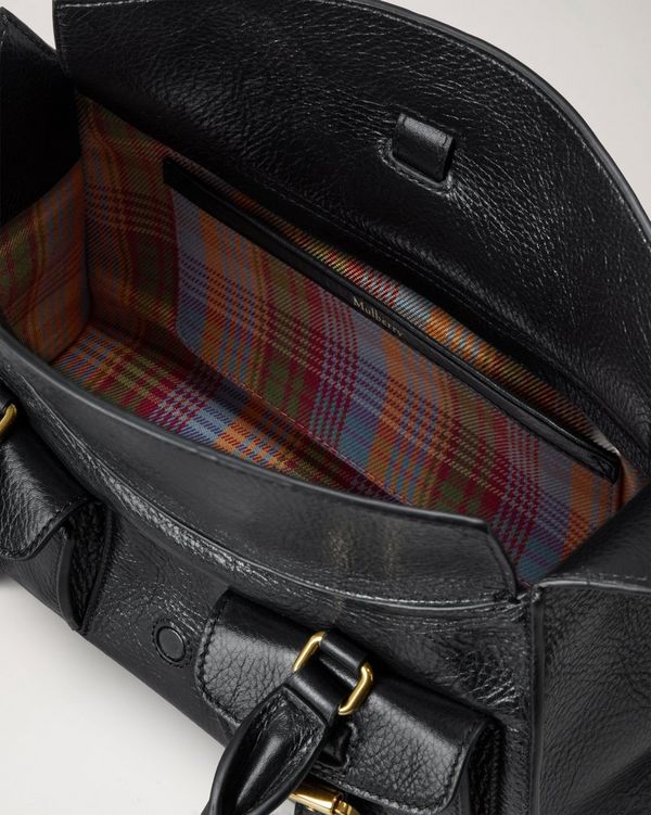 Mulberry | Small Roxanne | Black High Shine Leather | Roxanne