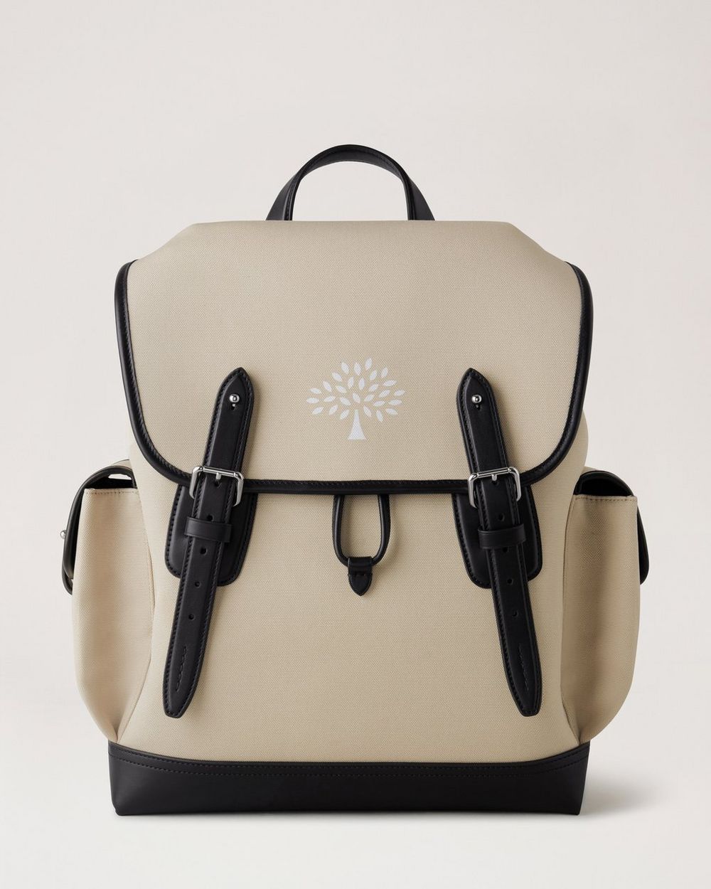 Heritage Backpack | Chalk Natural Cotton Canvas | Women | Mulberry