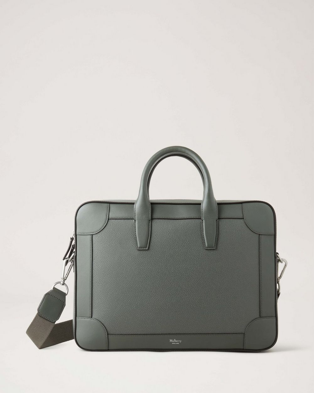 Belgrave Single Document Holder | Uniform Eco Scotchgrain | Men | Mulberry