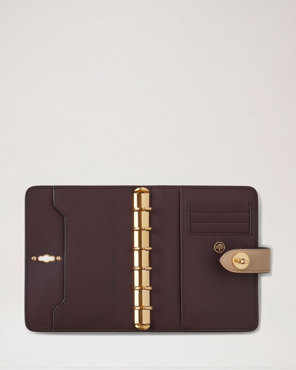 Postman's Lock Pocket Book | Maple Silky Calf | Women | Mulberry