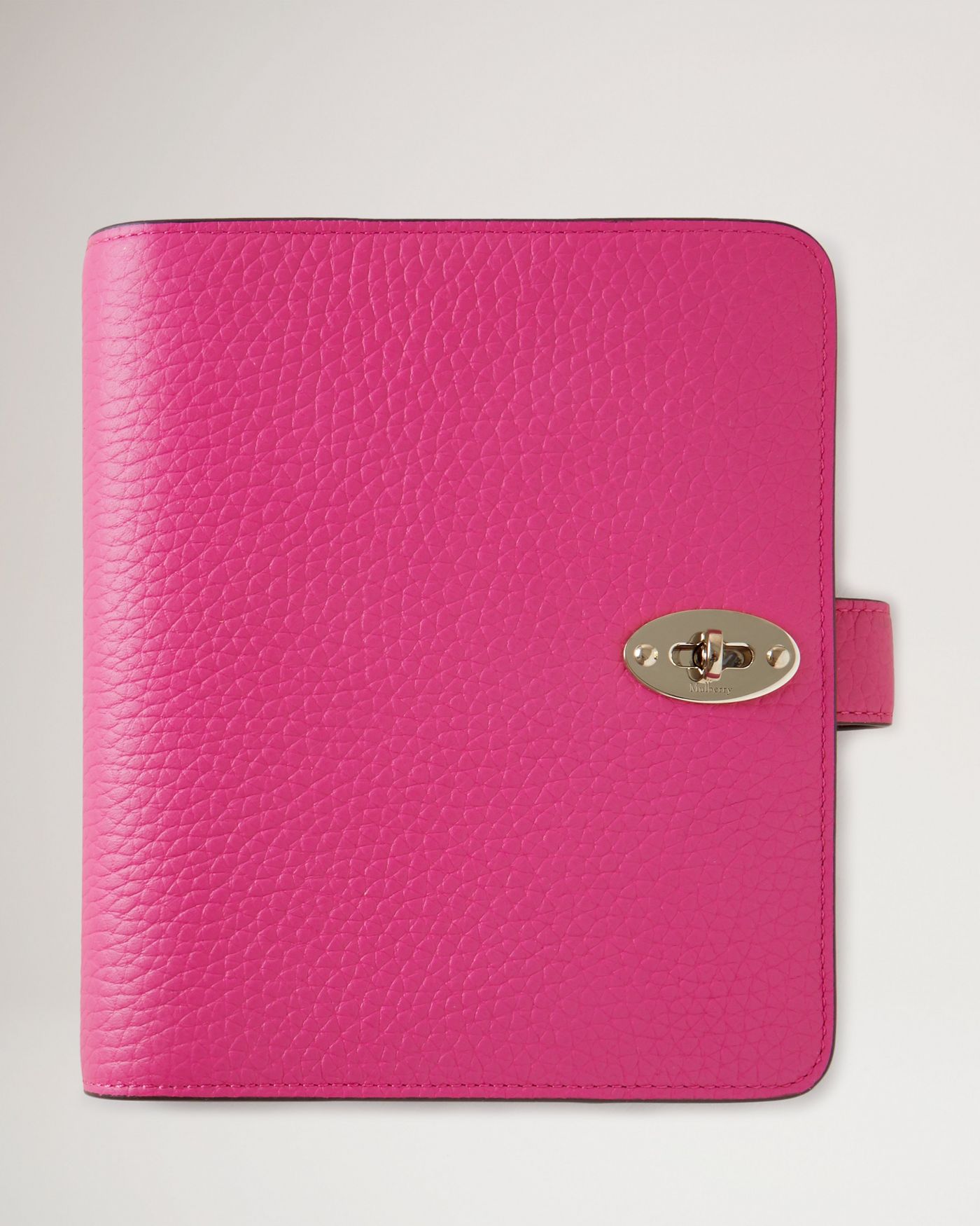 Postman's Lock Agenda | Mulberry Pink Heavy Grain | Women | Mulberry