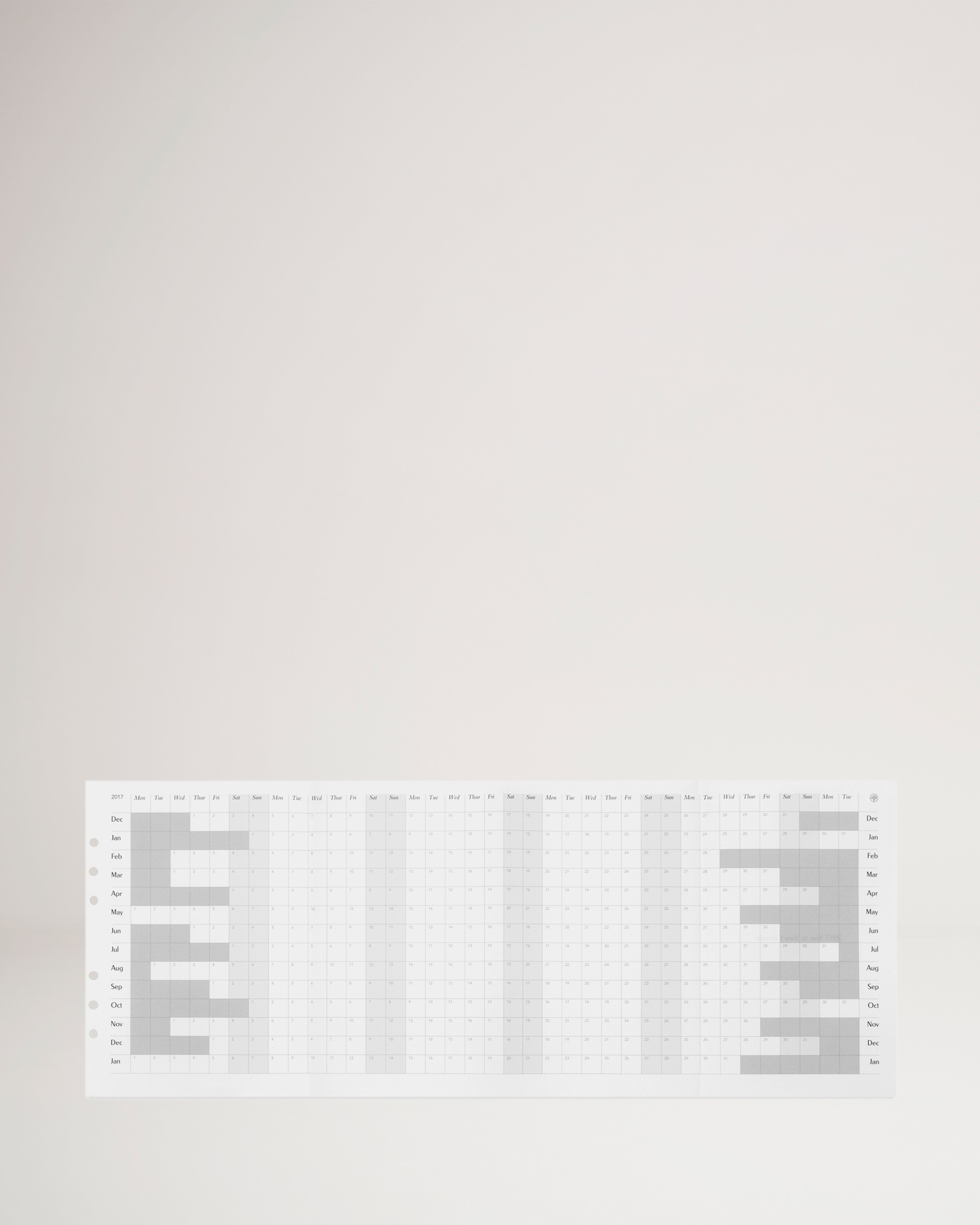 2023 Planner Diary | White Paper | Men | Mulberry