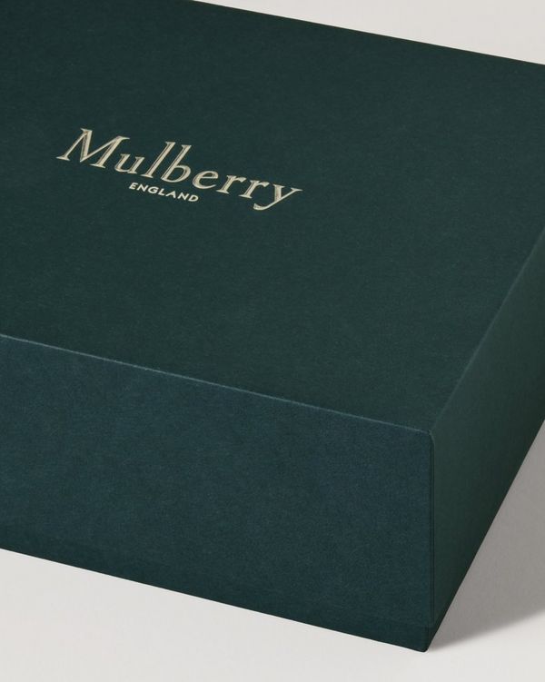 Mulberry | 信用卡卡夹 | 乌黑色 经典小粒面皮革 | Women