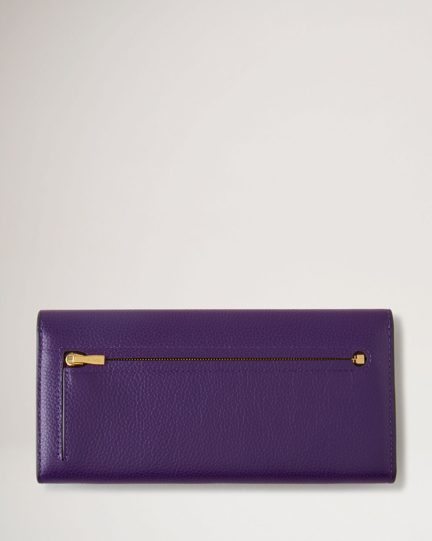 Continental Wallet | Amethyst Small Classic Grain | Women | Mulberry