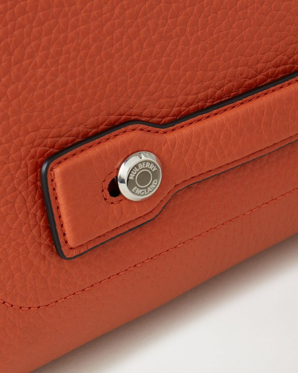 City Laptop Case | Rust Orange Heavy Grain | Women | Mulberry