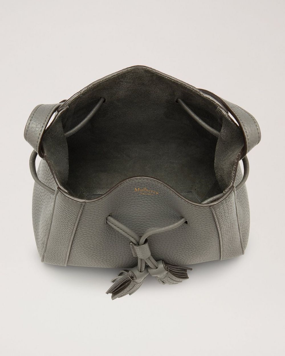 Mini Millie | Charcoal Heavy Grain | Women | Mulberry