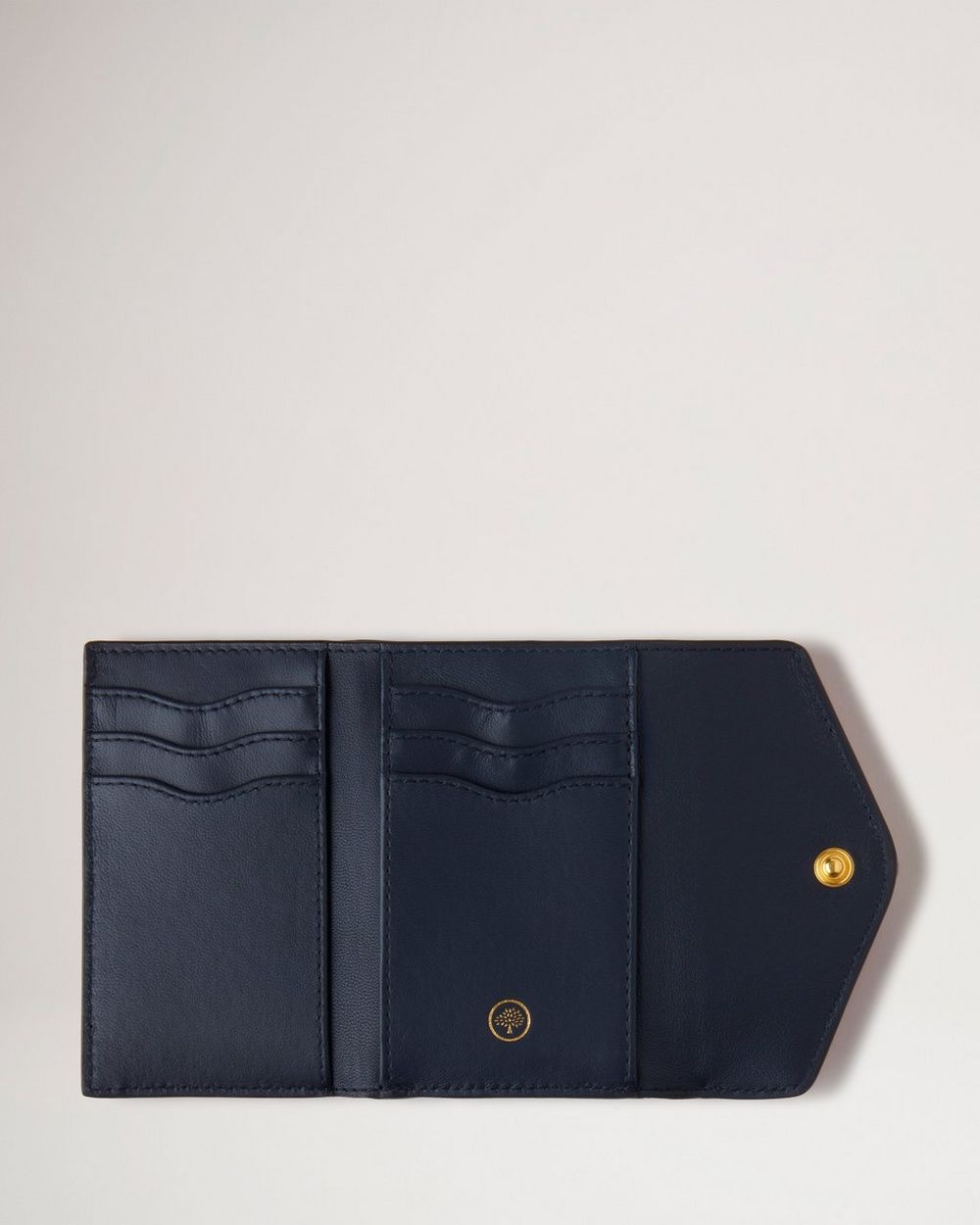 Folded Multi-Card Wallet | Mulberry Pink Small Classic Grain | Women ...