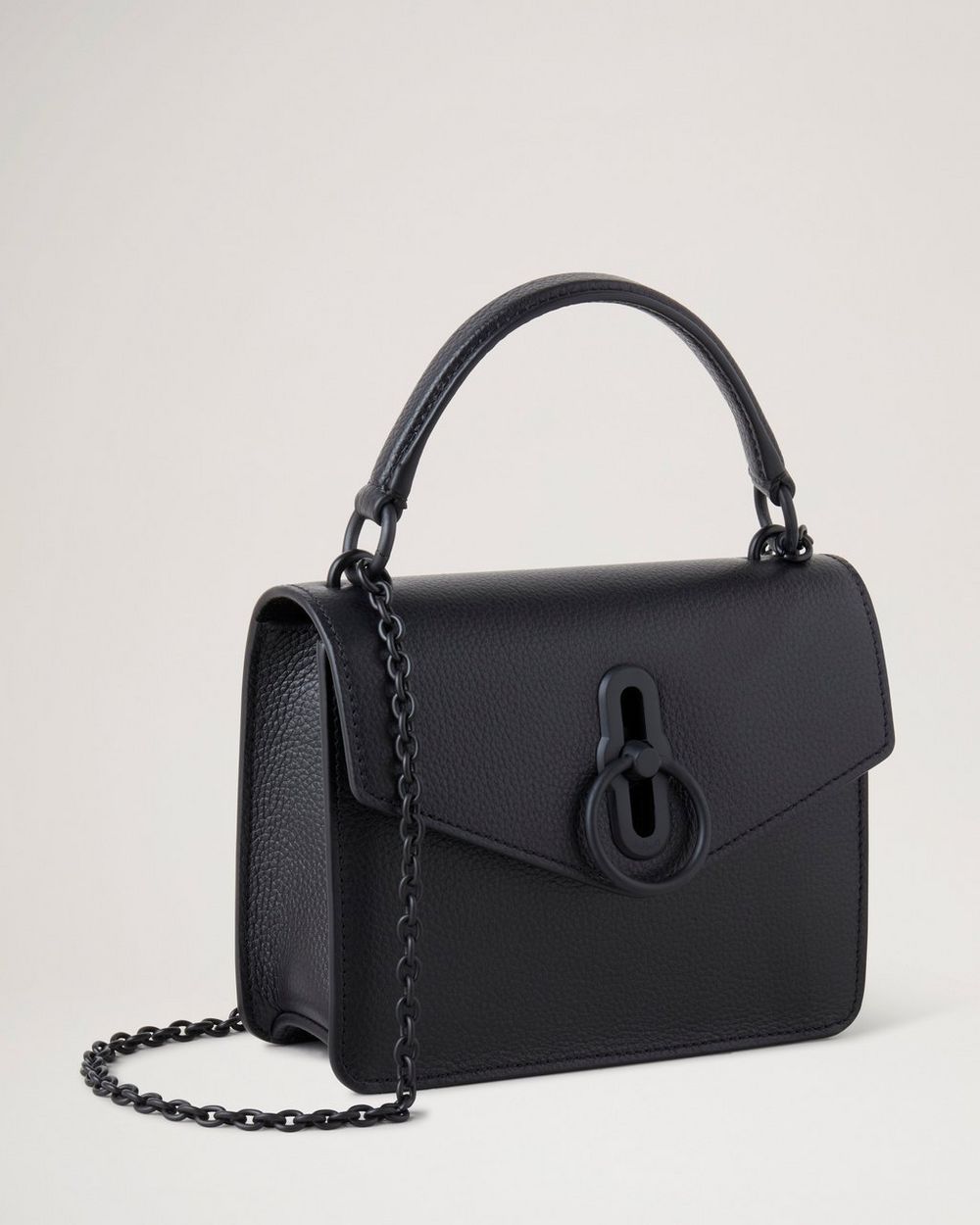 Small Amberley Crossbody | Black Small Classic Grain | Amberley | Mulberry