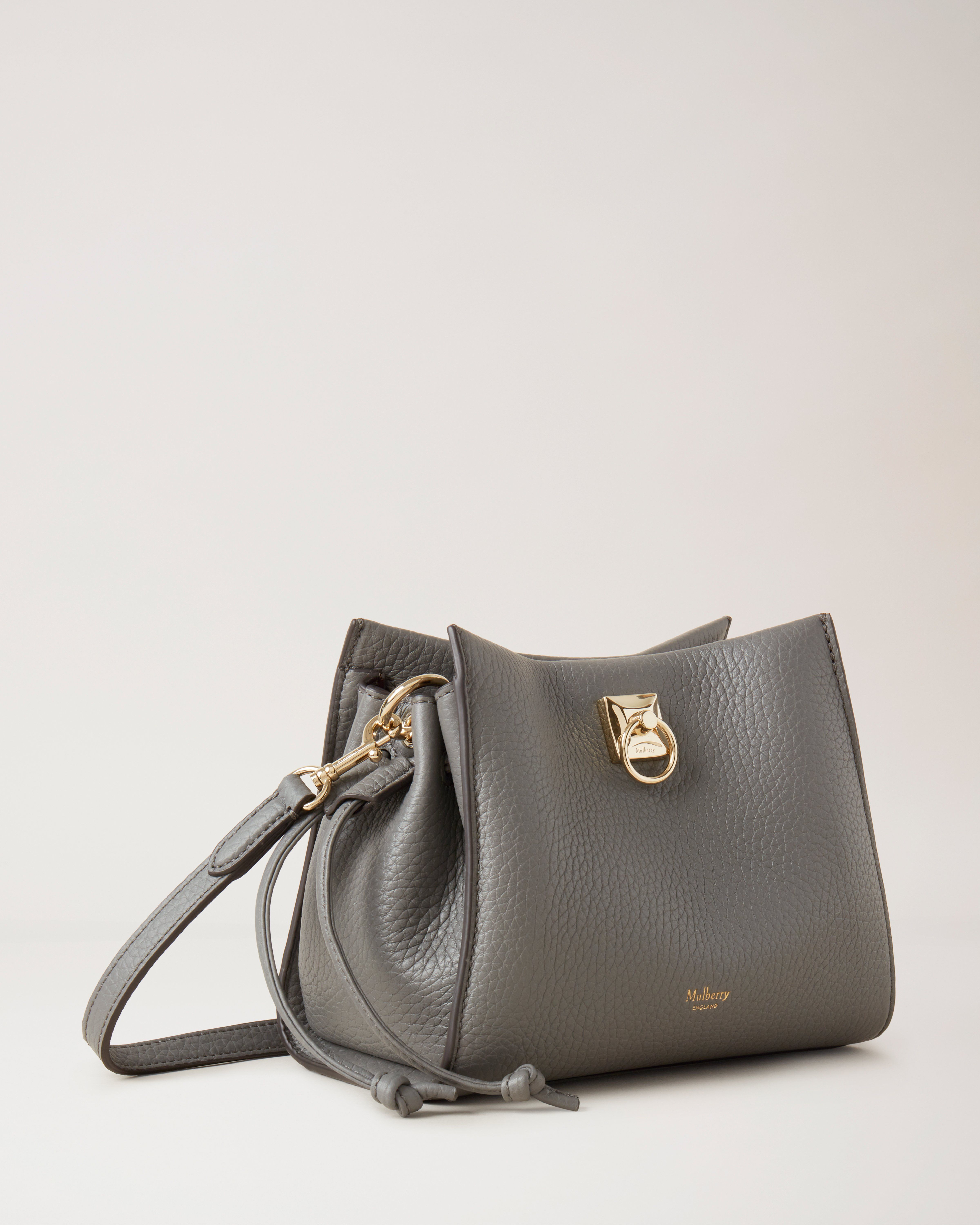 Mini Iris | Charcoal Heavy Grain | Women | Mulberry