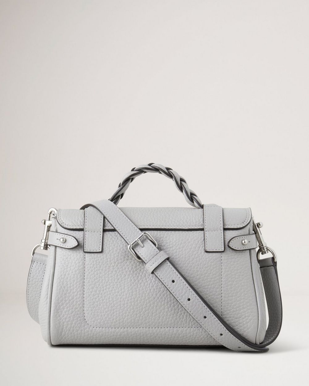 Mini Alexa | Pale Grey Heavy Grain | Women | Mulberry