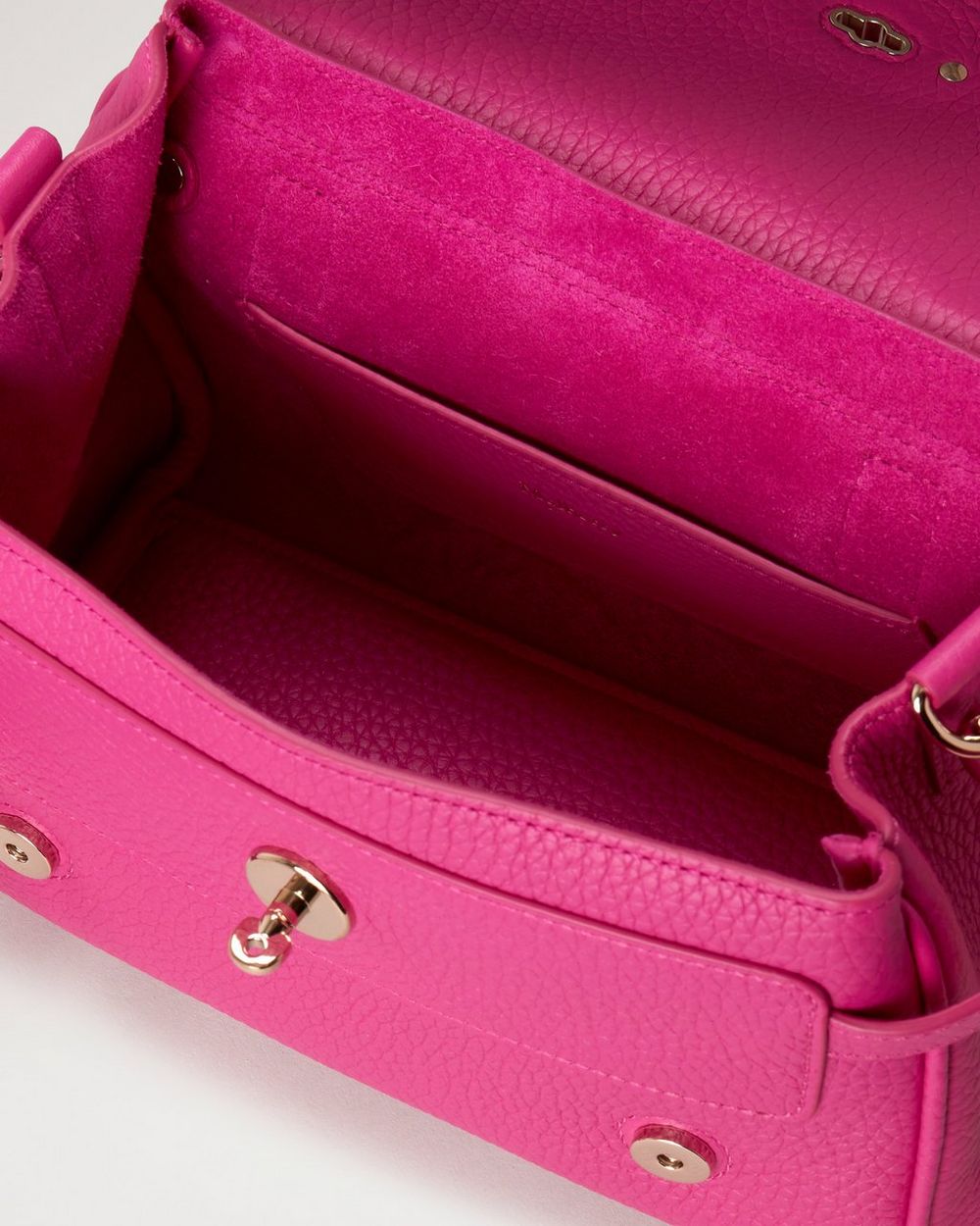 Mini Alexa | Mulberry Pink Heavy Grain | Women | Mulberry