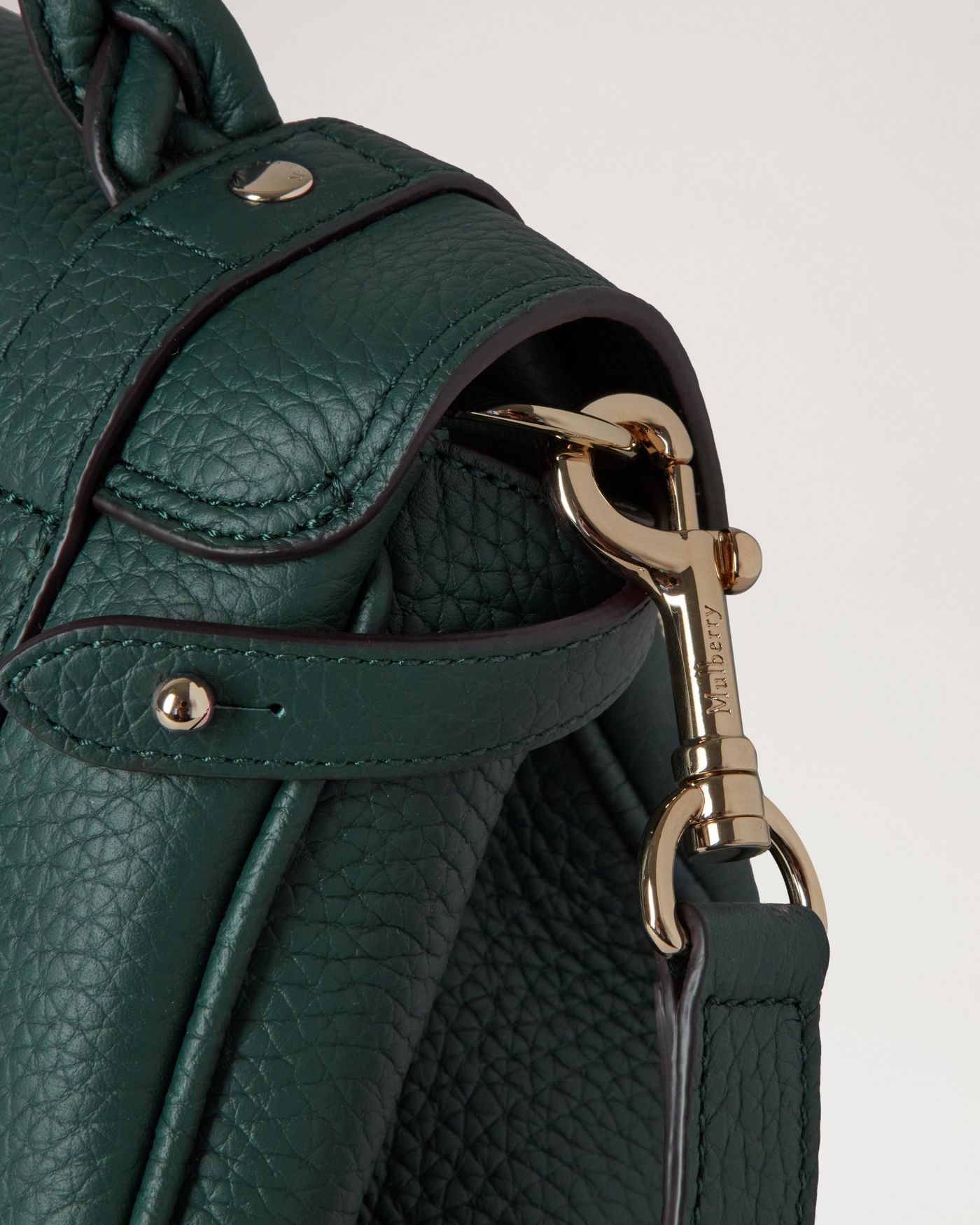 Mini Alexa | Mulberry Green Heavy Grain | Women | Mulberry