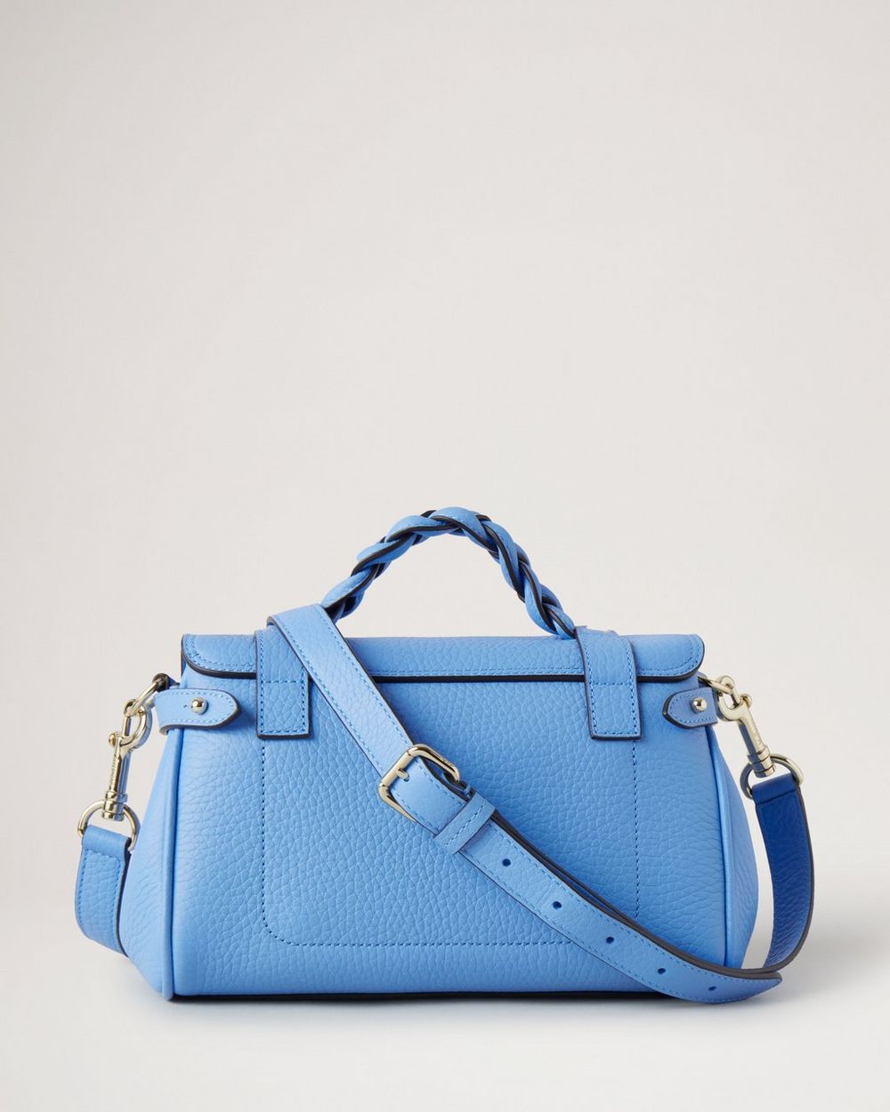 Mini Alexa | Cornflower Blue Heavy Grain | Family | Mulberry