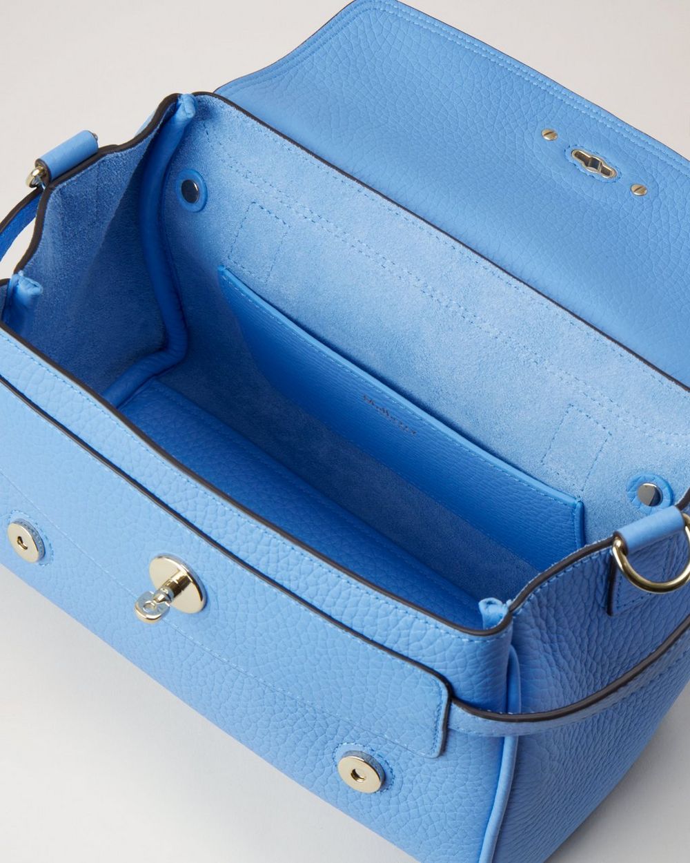 Mini Alexa | Cornflower Blue Heavy Grain | Family | Mulberry