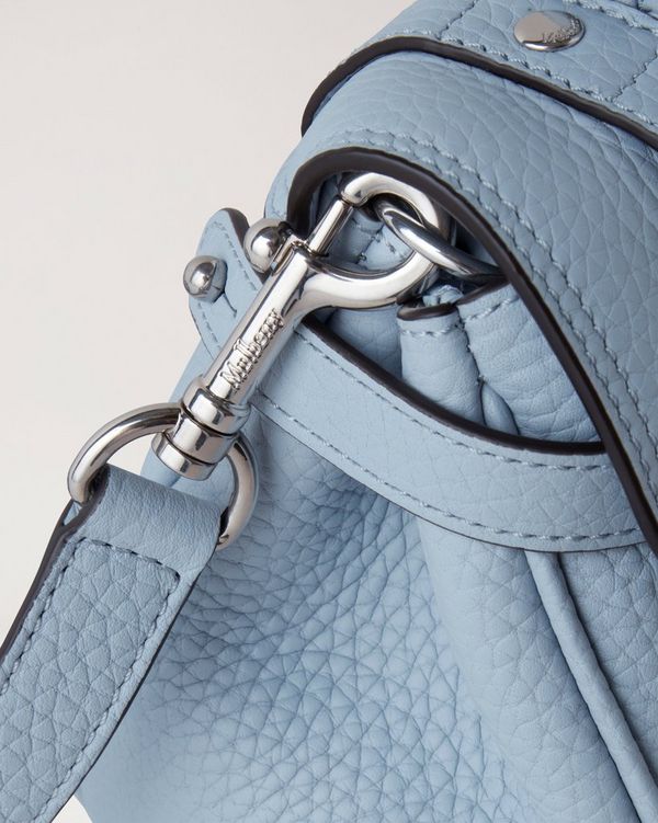 Mini Alexa | Poplin Blue Heavy Grain | Women | Mulberry