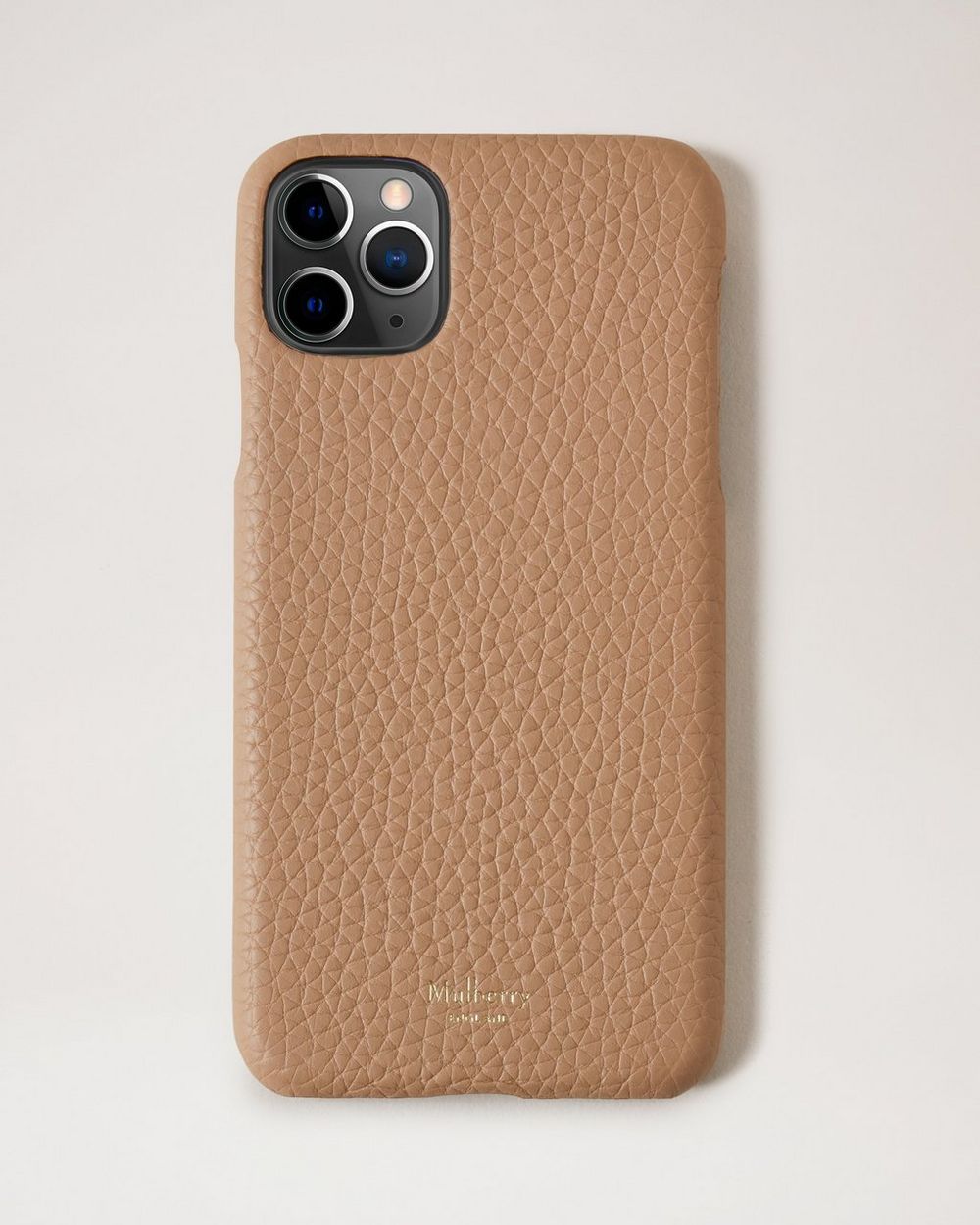 iPhone 11 Pro Max Cover | Light Salmon Heavy Grain | Women | Mulberry