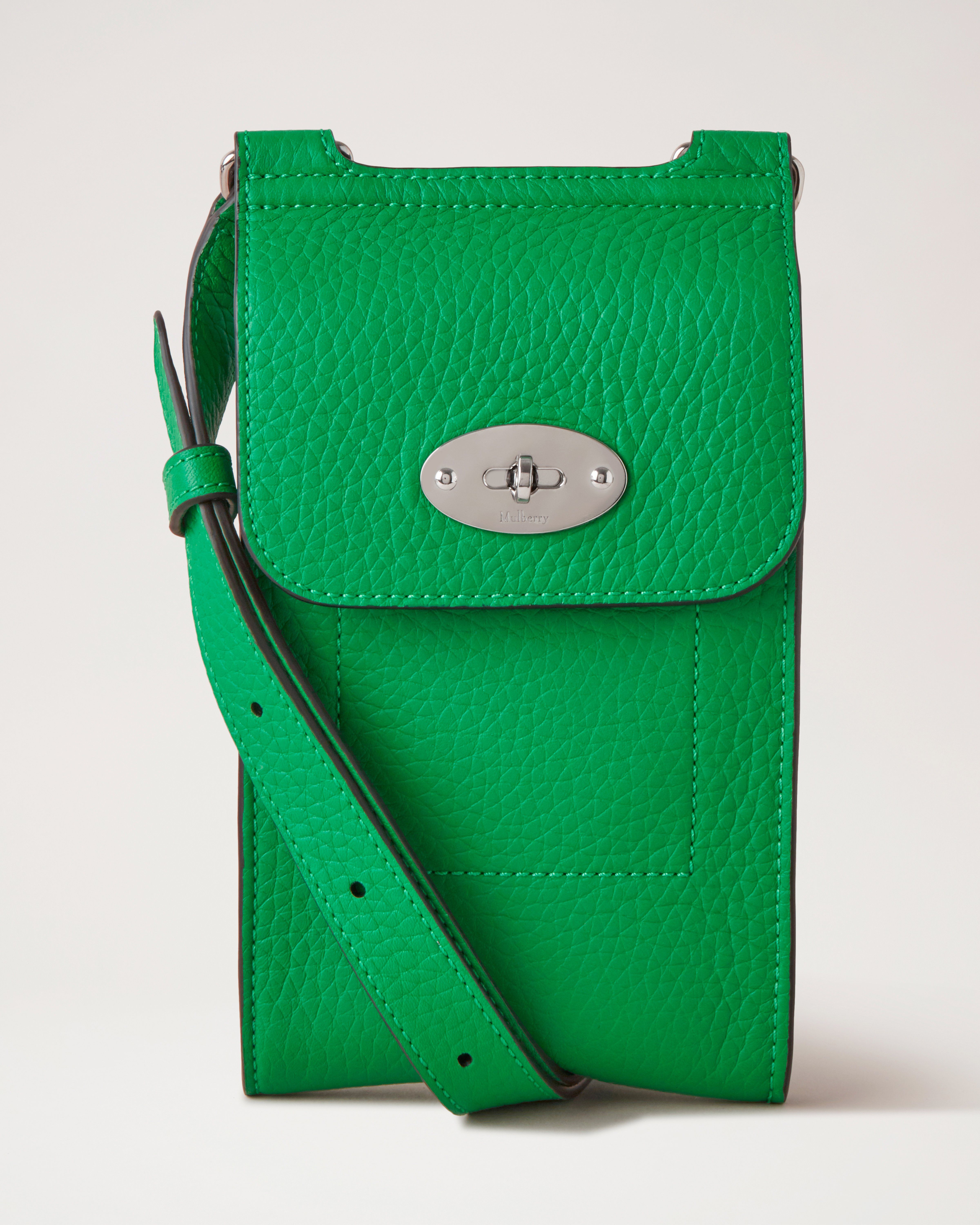 Mini Antony | Lawn Green Heavy Grain | Men | Mulberry