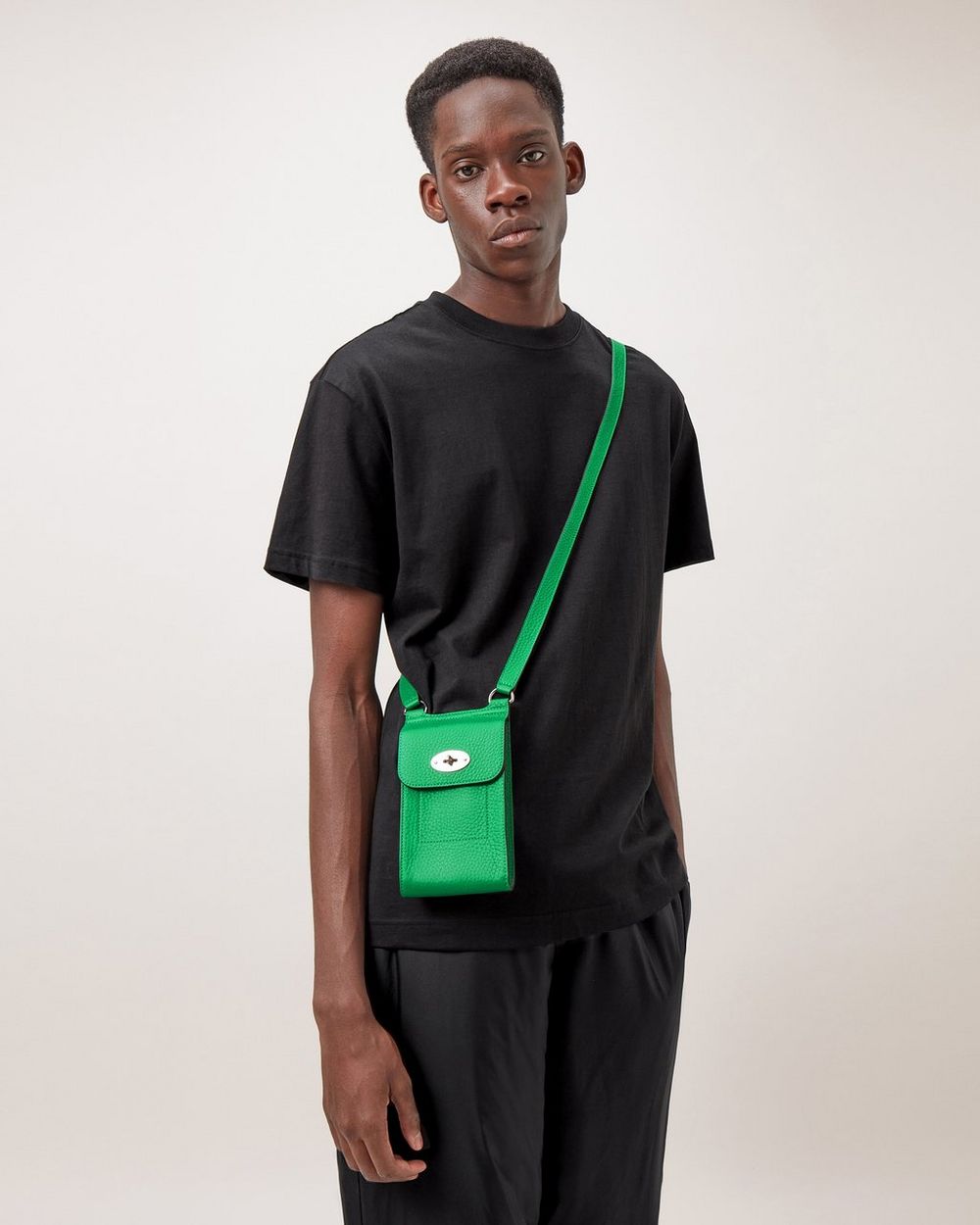 Mini Antony | Lawn Green Heavy Grain | Men | Mulberry