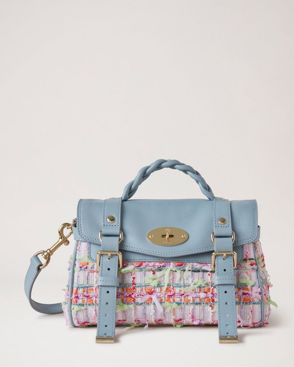 Mini Alexa | Cloud Tweed & Silky Calf | Women | Mulberry