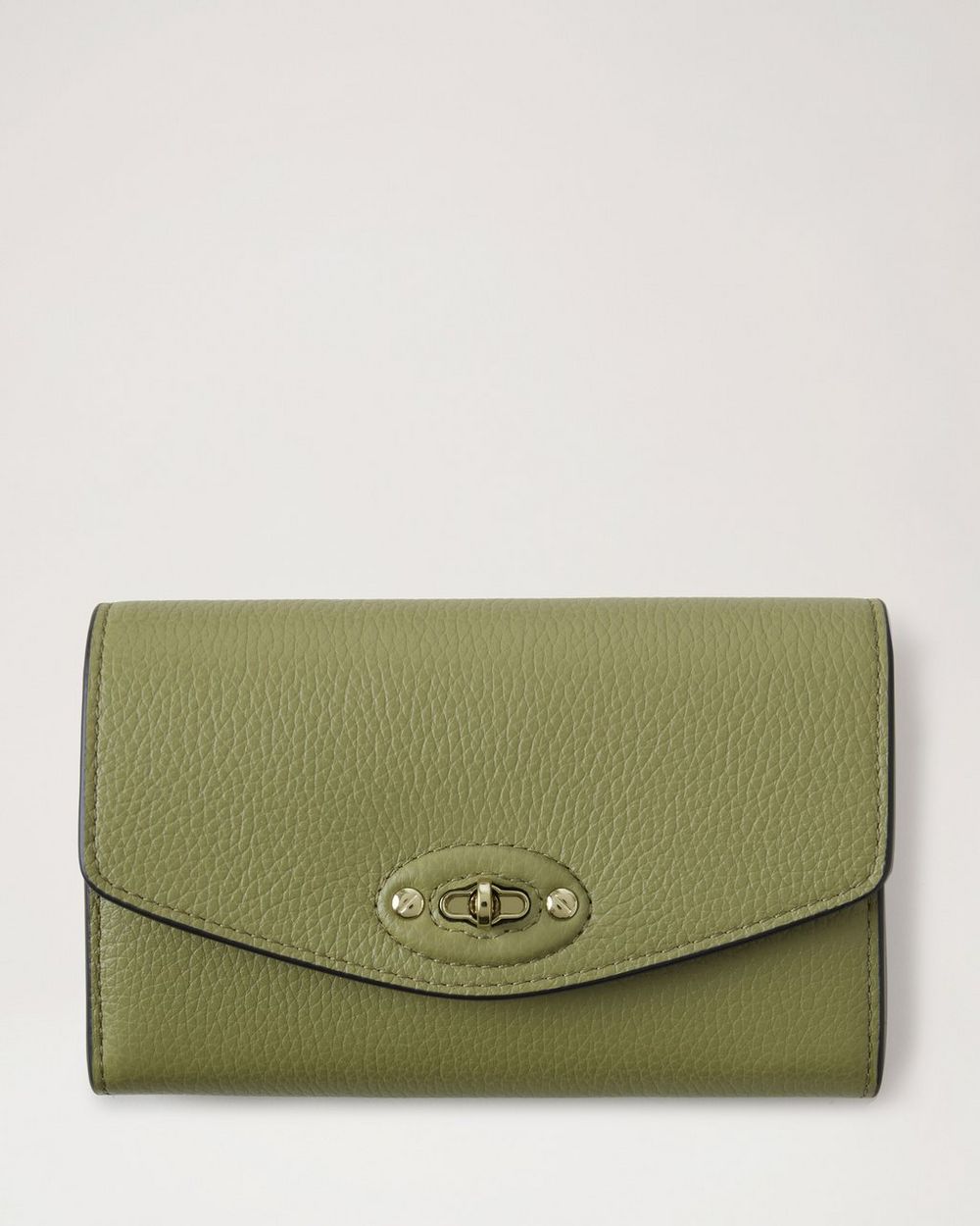 Medium Darley Wallet | Summer Khaki Small Classic Grain | Women | Mulberry