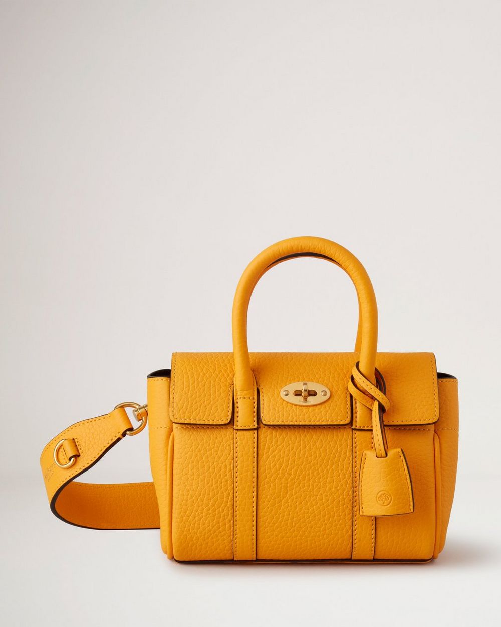 Mini Bayswater | Double Yellow Heavy Grain | Bayswater | Mulberry