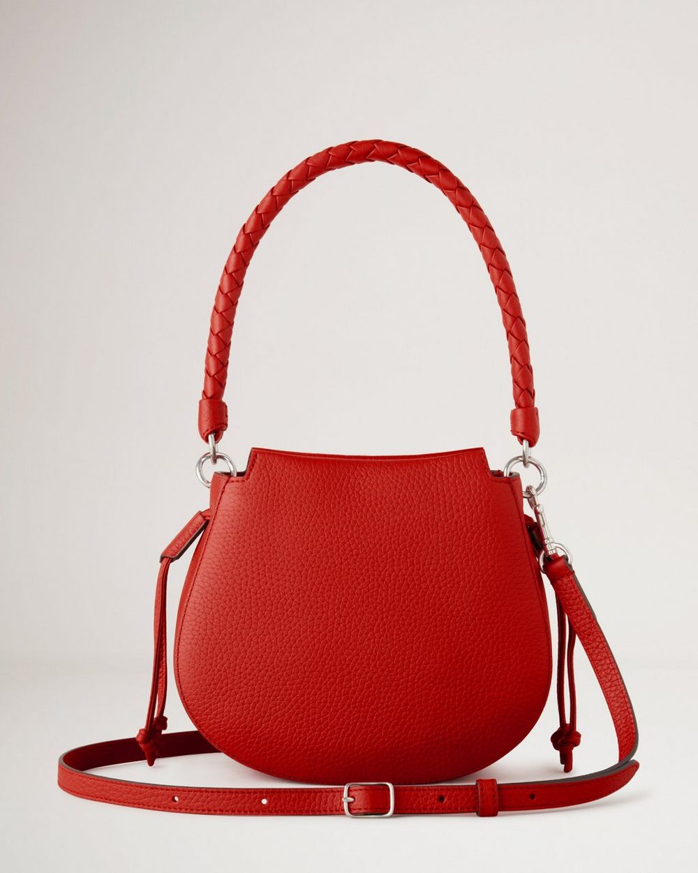 Mini Iris Hobo | Lancaster Red Heavy Grain | Iris | Mulberry