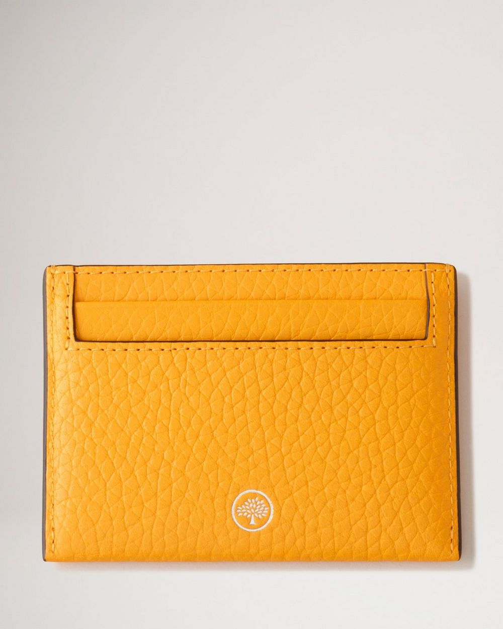 Credit Card Slip | Double Yellow Heavy Grain | Women | Mulberry