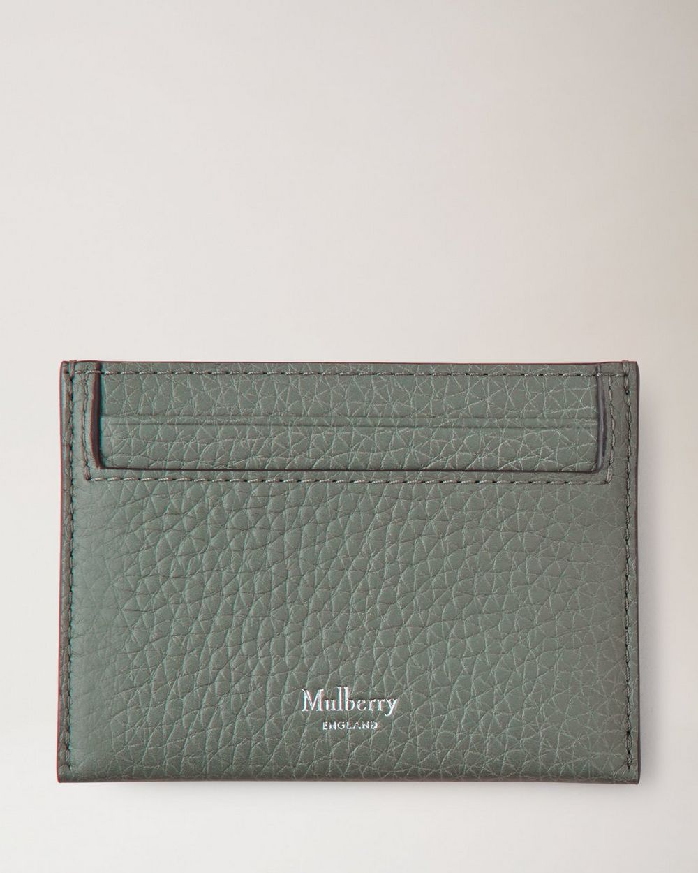 Credit Card Slip | Uniform Heavy Grain | Men | Mulberry