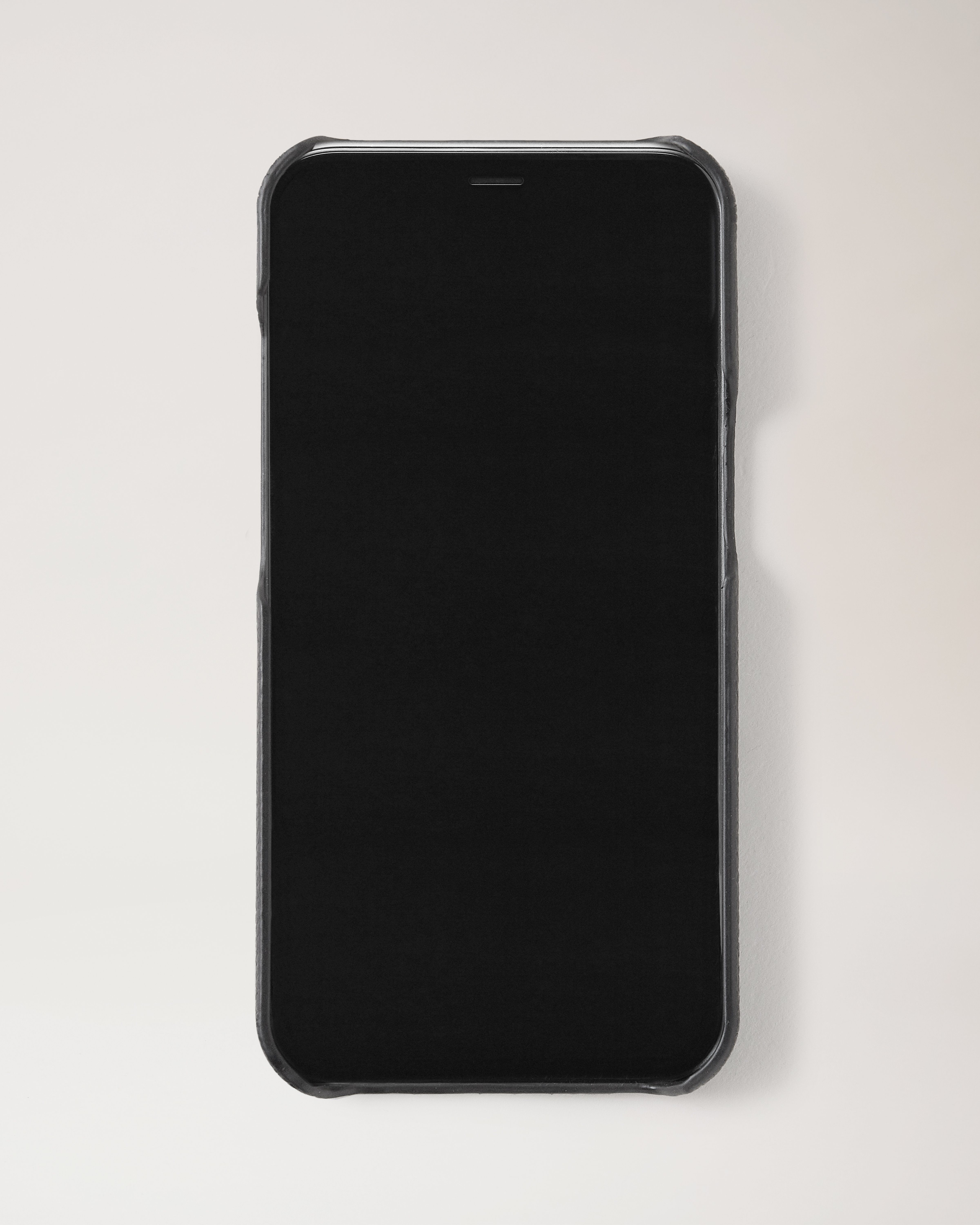 iPhone 13 Case | Black Small Classic Grain | Men | Mulberry