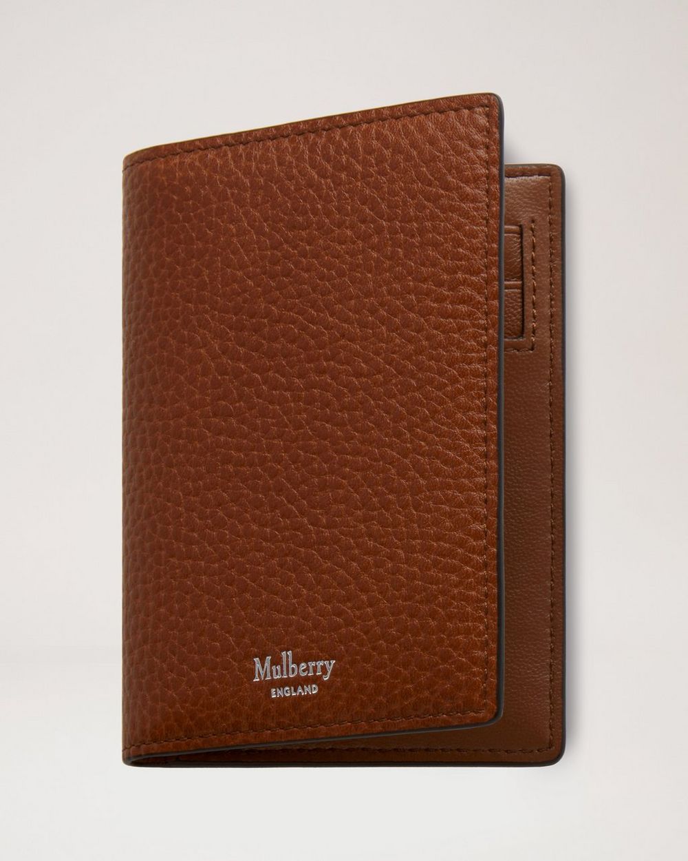 Card Wallet | Oak Small Classic Grain Leather | Family | Mulberry
