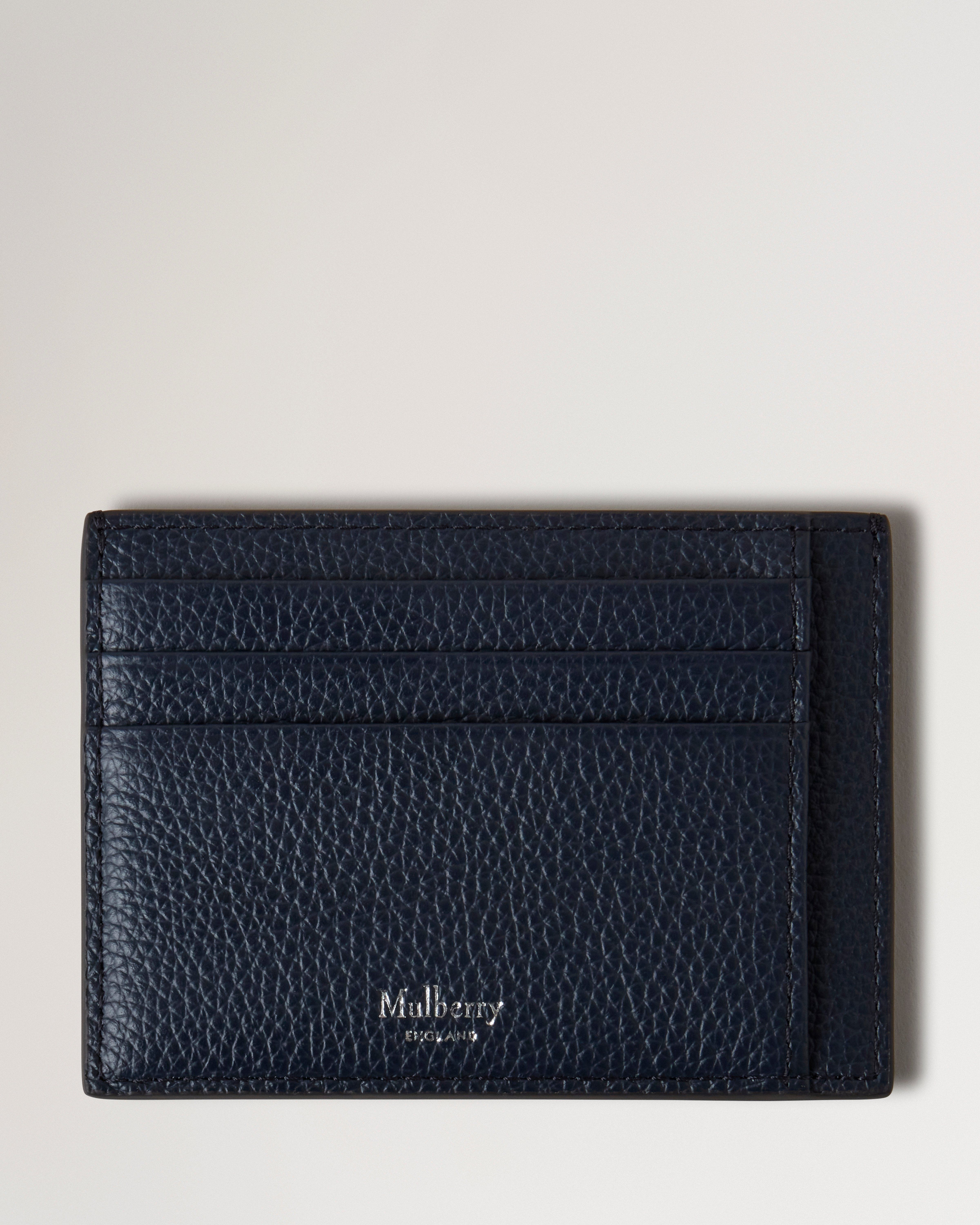 Mulberry | Card Holder | Night Sky Small Classic Grain | Men