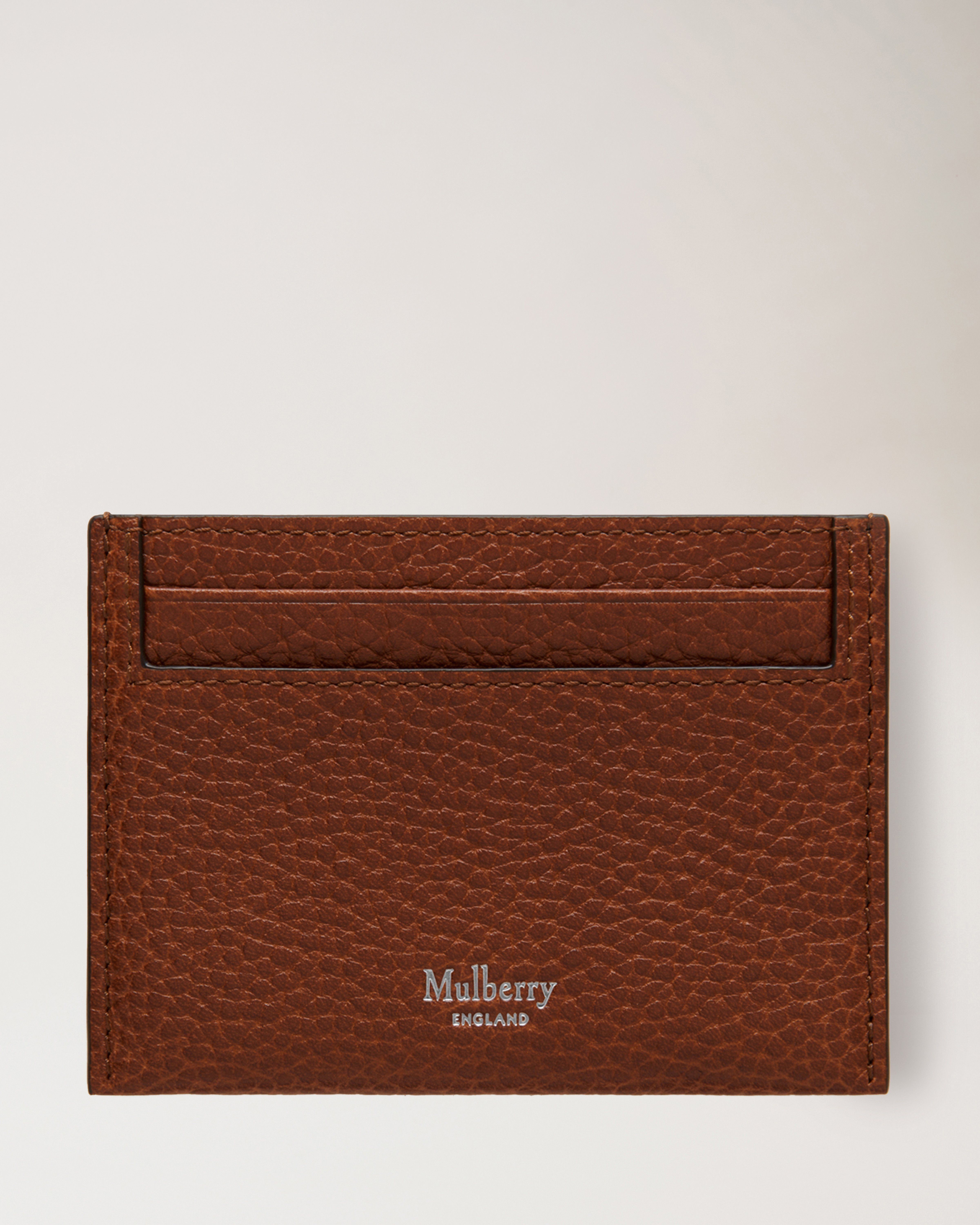 Mulberry | Credit Card Slip | Oak Small Classic Grain | Men