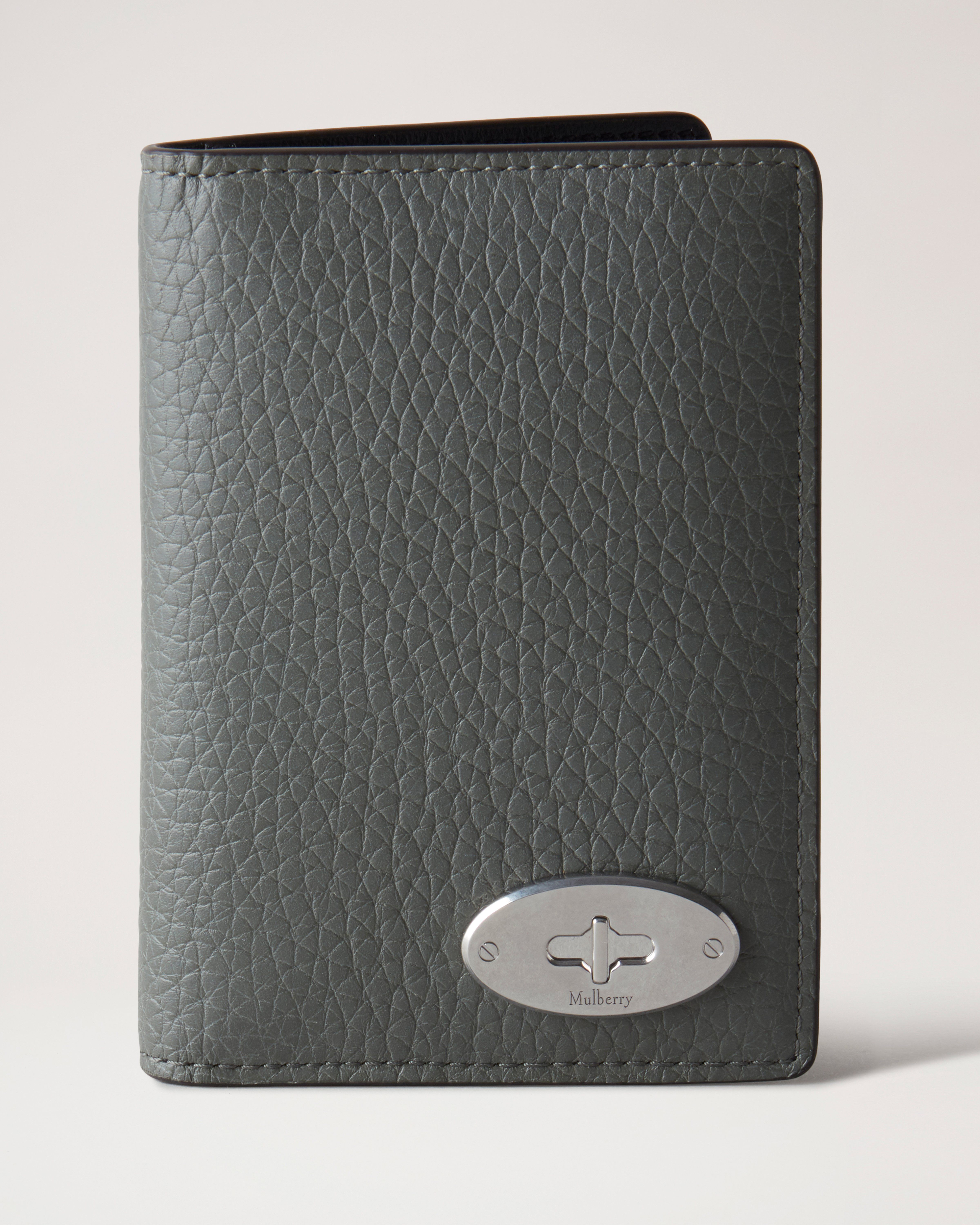 Card Wallet | Uniform Heavy Grain | Men | Mulberry