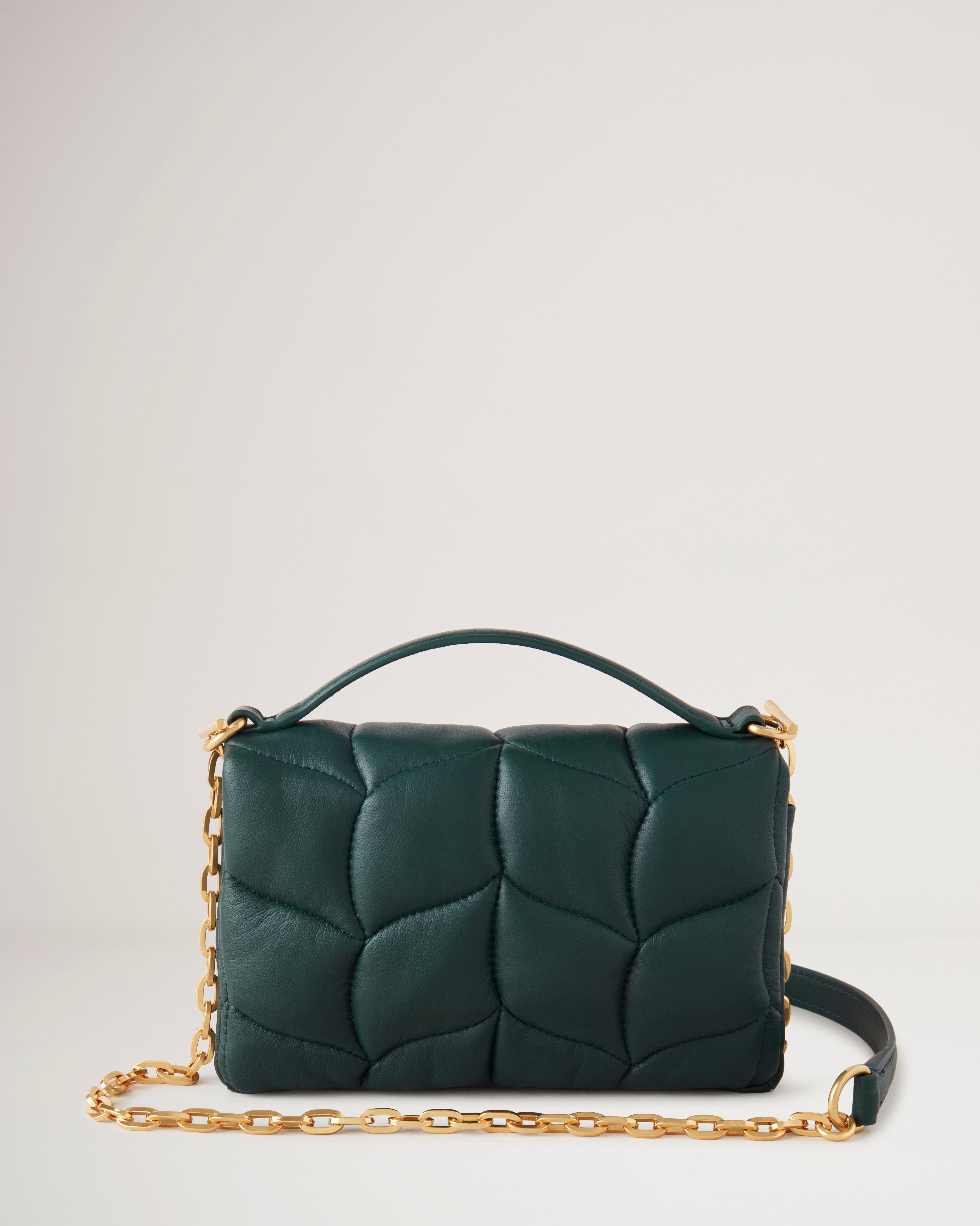 Tiny Softie | Mulberry Green Nappa Leather | Women | Mulberry