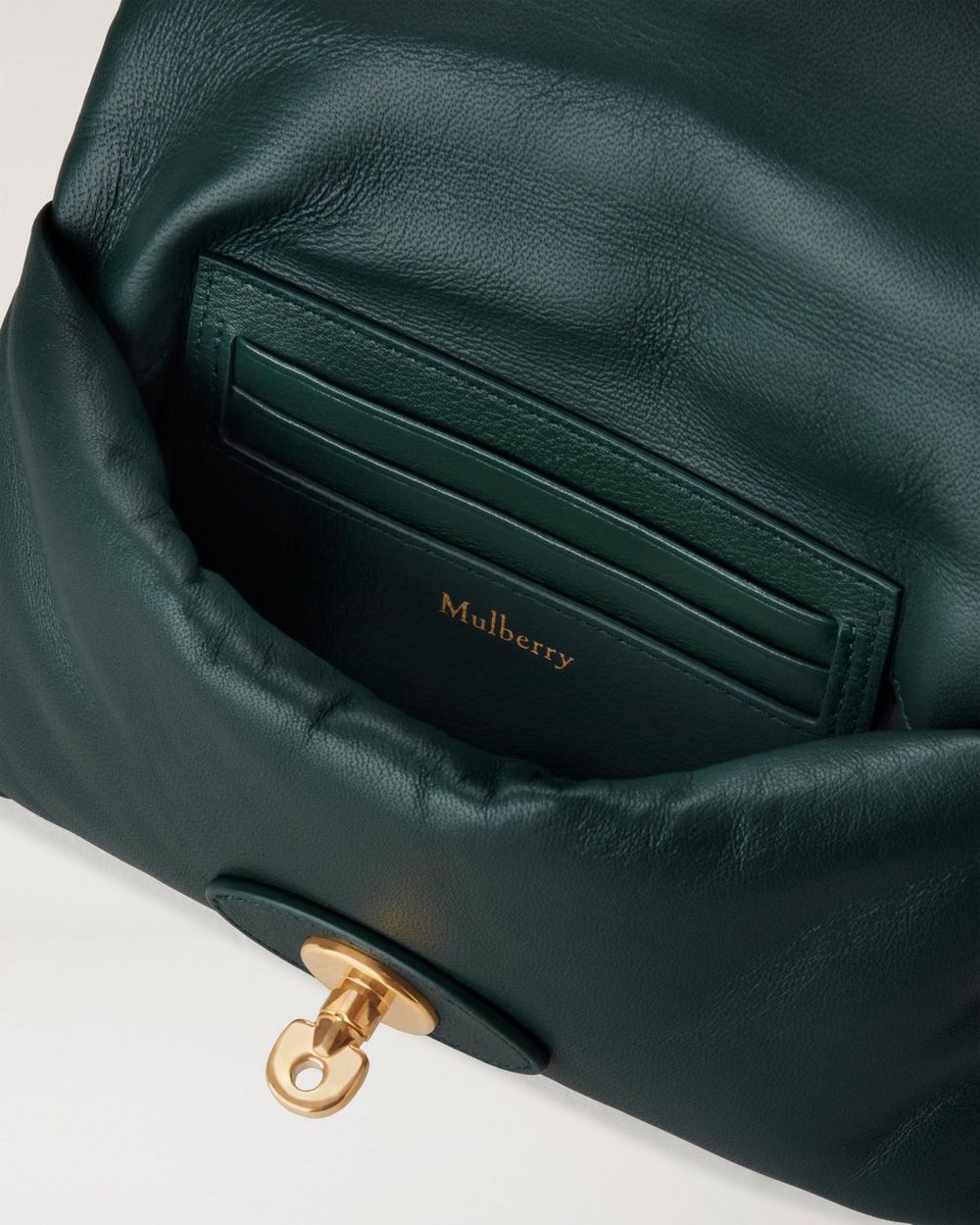 Tiny Softie Mulberry Green Nappa Leather Women Mulberry