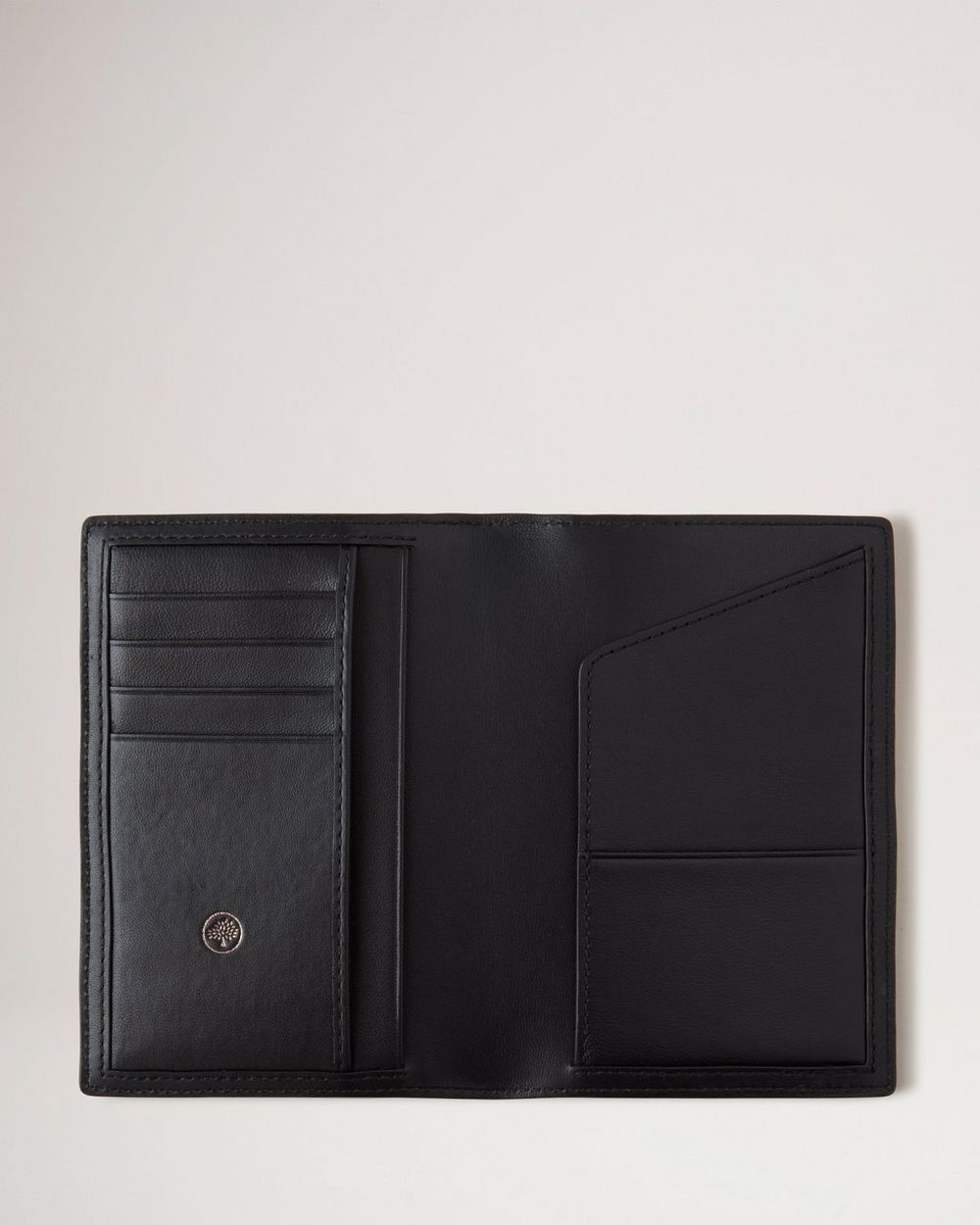 Passport Cover | Mulberry Green Leopard Printed Scotchgrain | Women ...