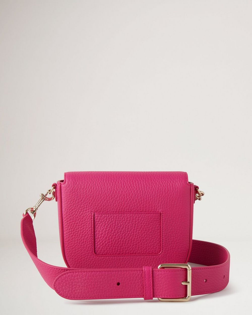 Small Darley Satchel | Mulberry Pink Heavy Grain | Darley | Mulberry
