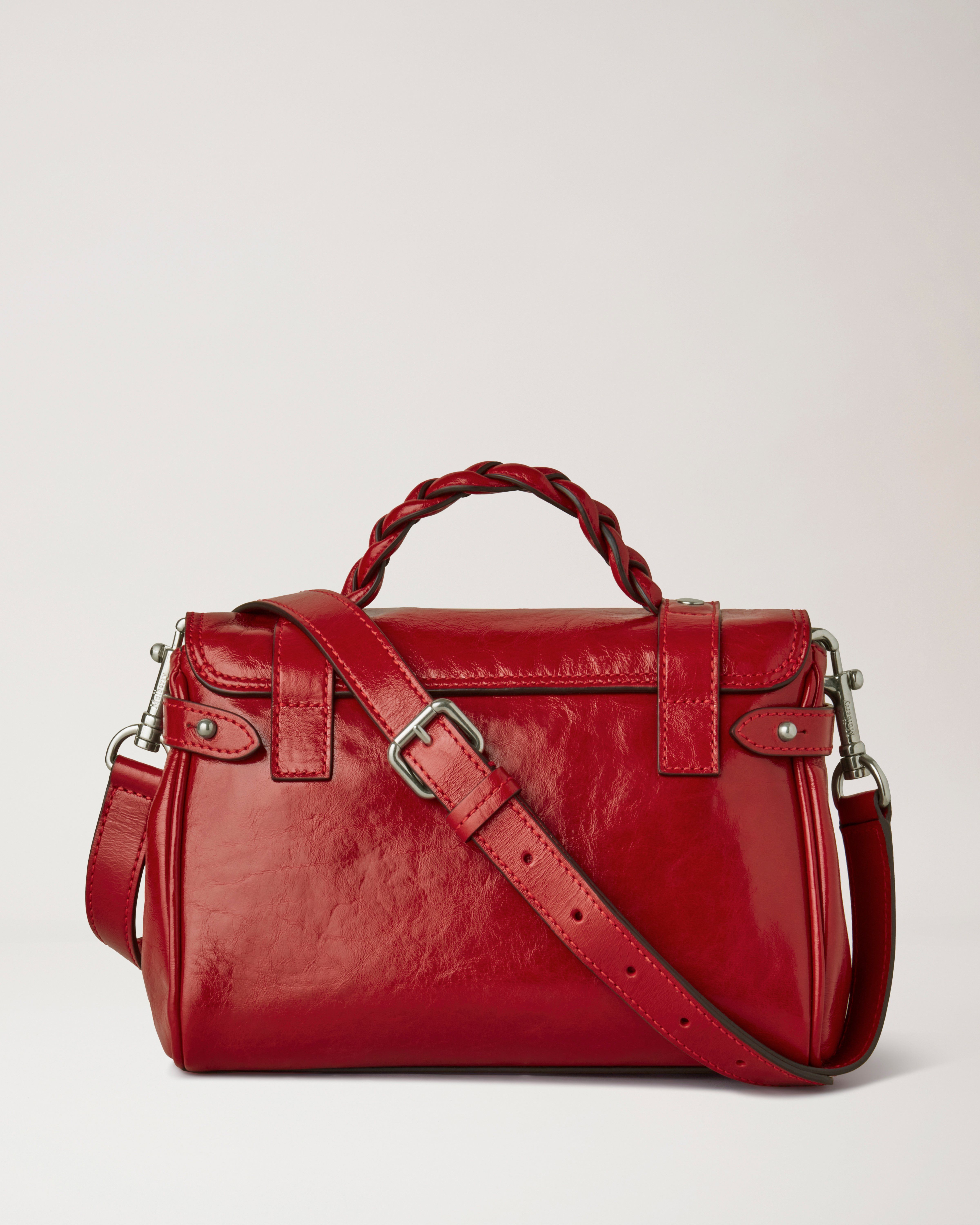 Mini Alexa | Lancaster Red Glossy NVT | Family | Mulberry