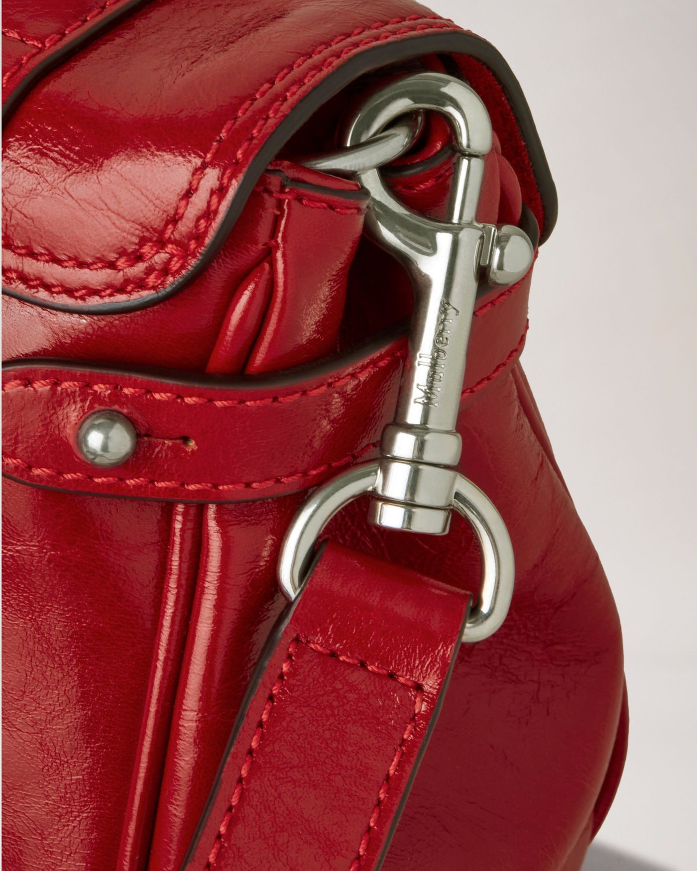 Mini Alexa | Lancaster Red Glossy NVT | Family | Mulberry