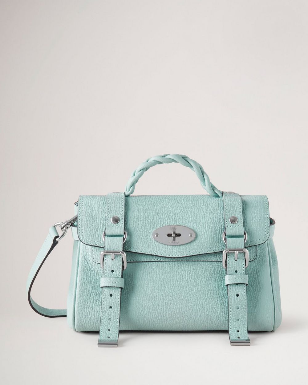 Mini Alexa | Acrylic Green High Shine Goat Print Leather | Family ...
