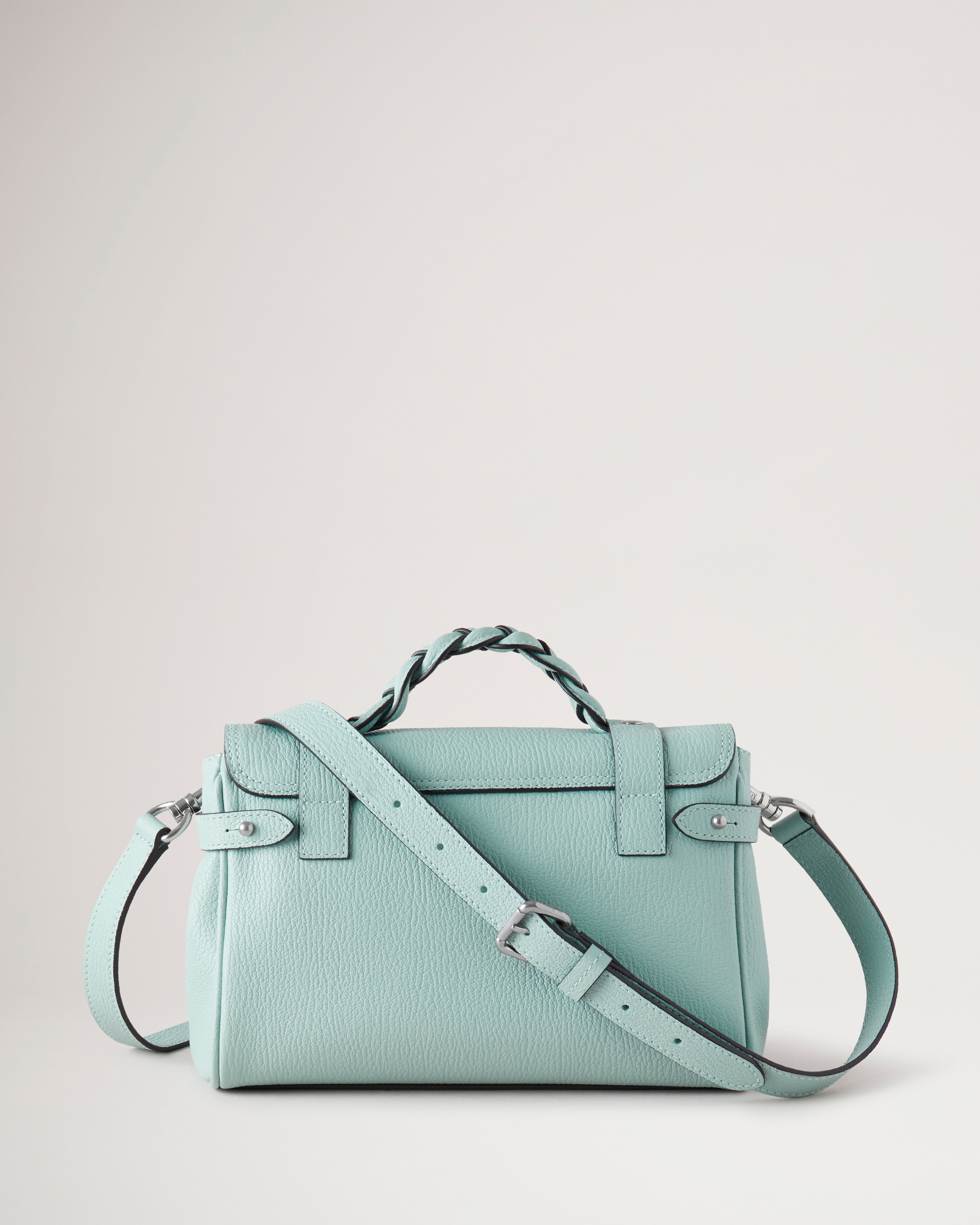 Mini Alexa | Acrylic Green High Shine Goat Print Leather | Family ...