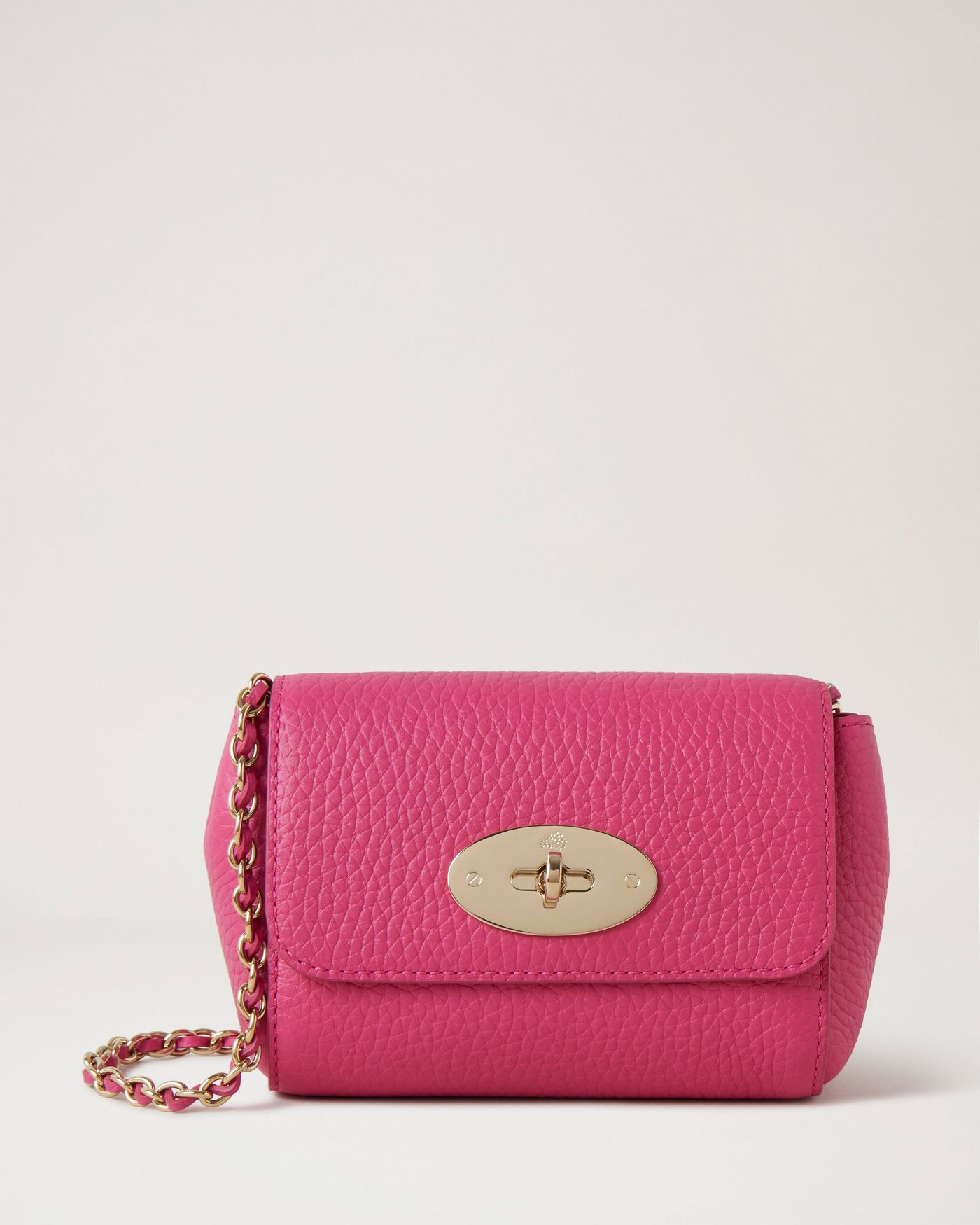 Mini Lily | Mulberry Pink Heavy Grain | Lily | Mulberry