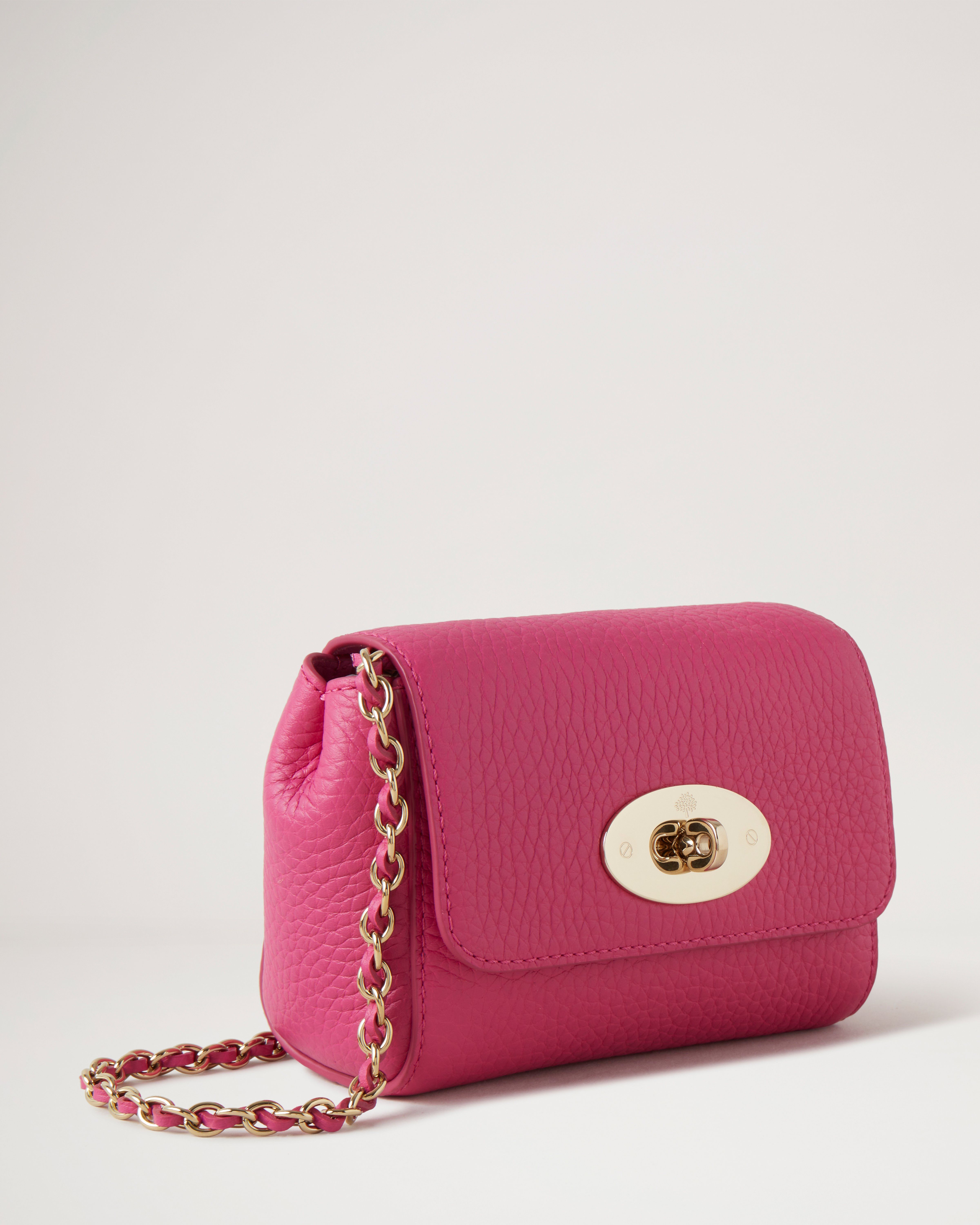 Mini Lily | Mulberry Pink Heavy Grain | Lily | Mulberry