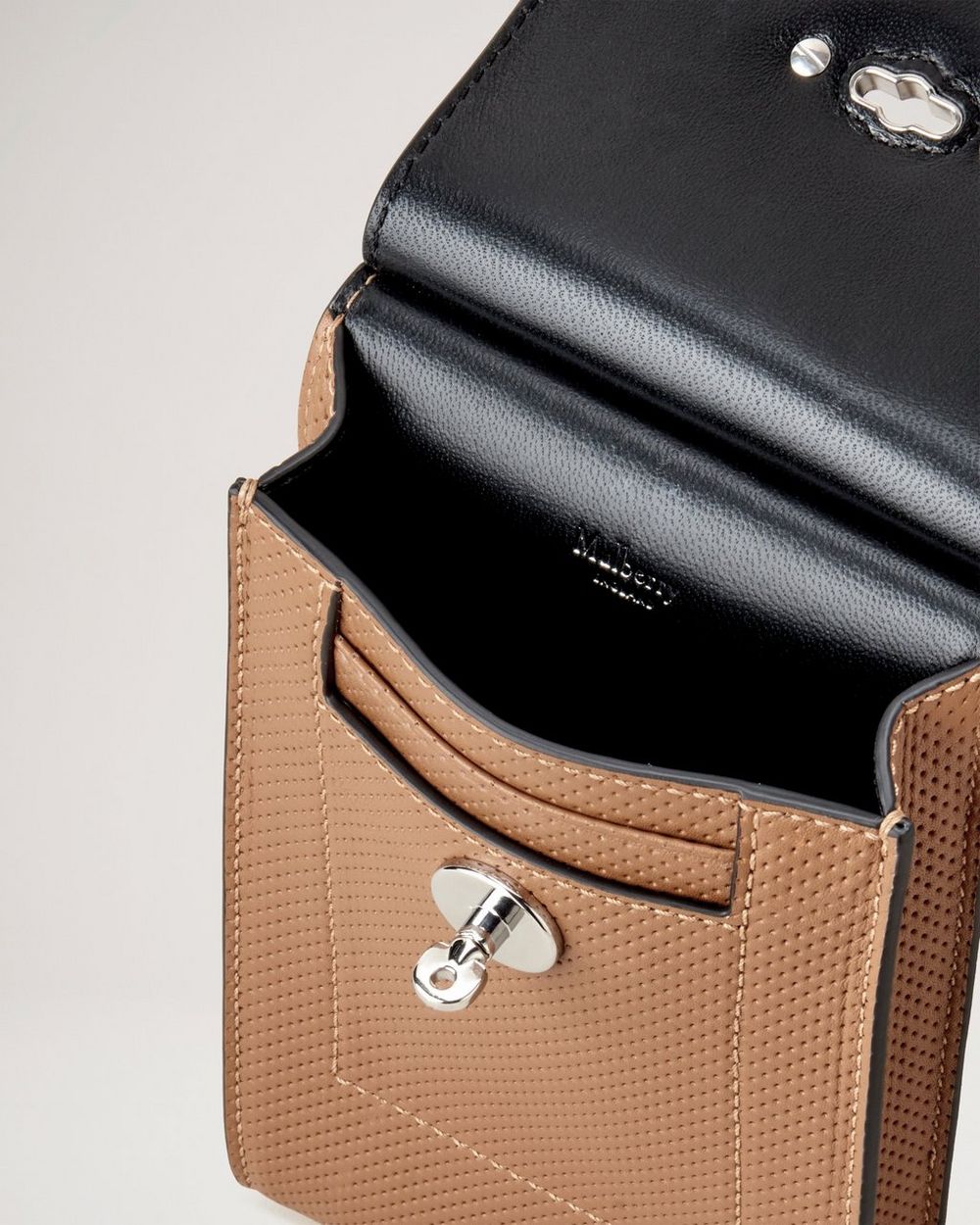 Mini Antony | Teak Perforated Leather | Women | Mulberry
