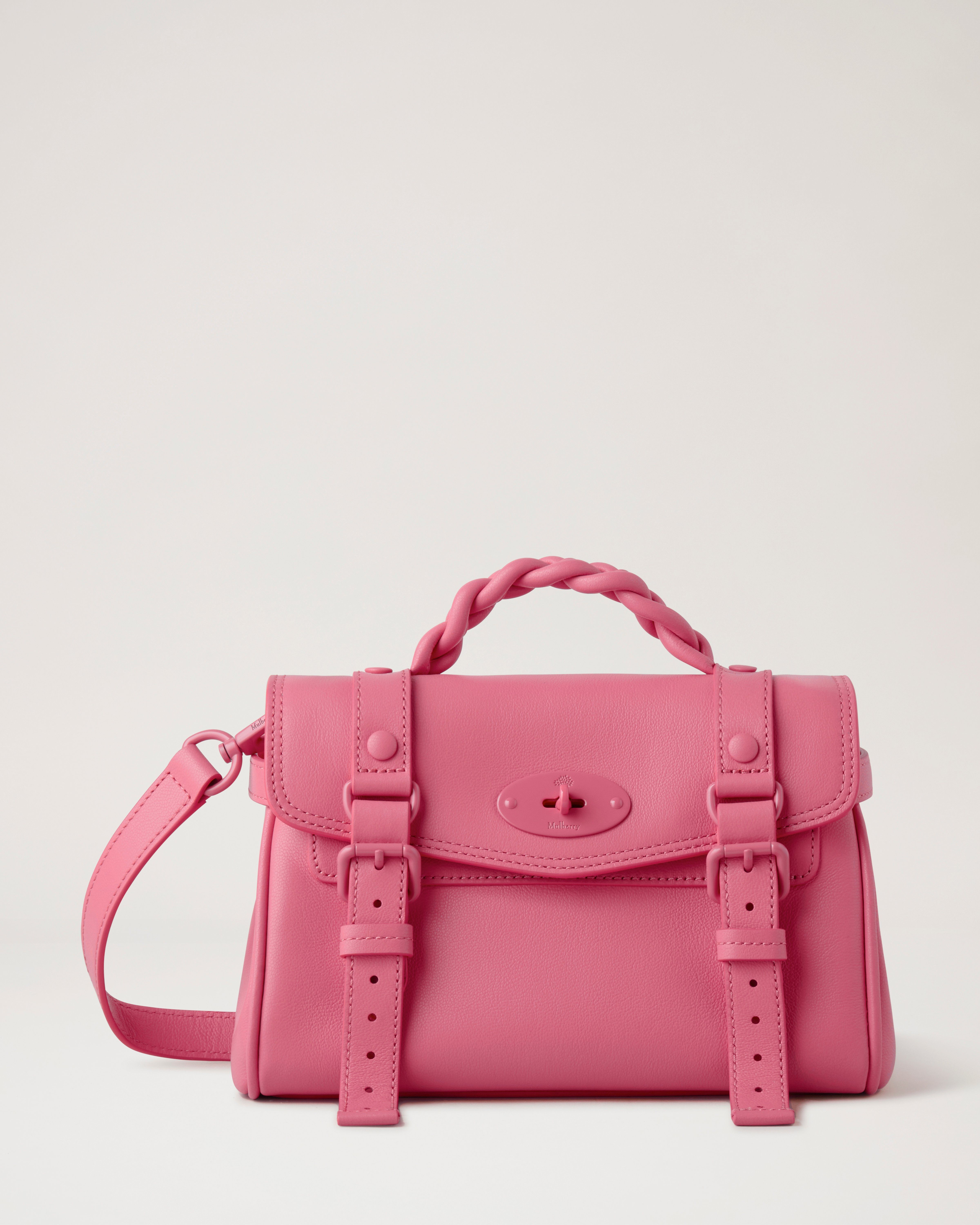 Mini Alexa | Geranium Pink Micro Classic Grain | Women | Mulberry