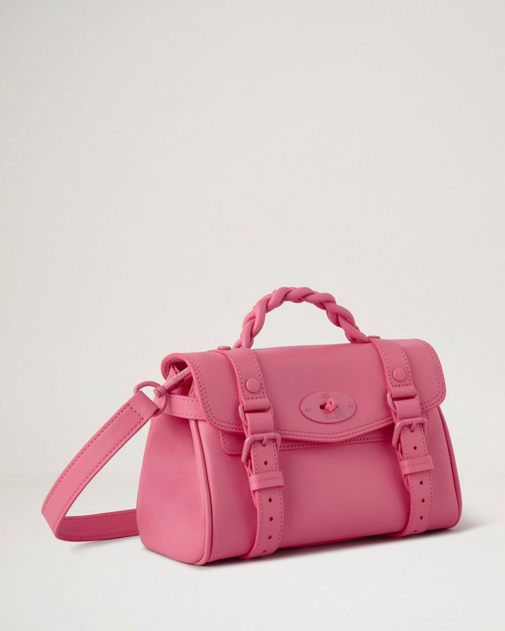 Mini Alexa | Geranium Pink Micro Classic Grain | Women | Mulberry