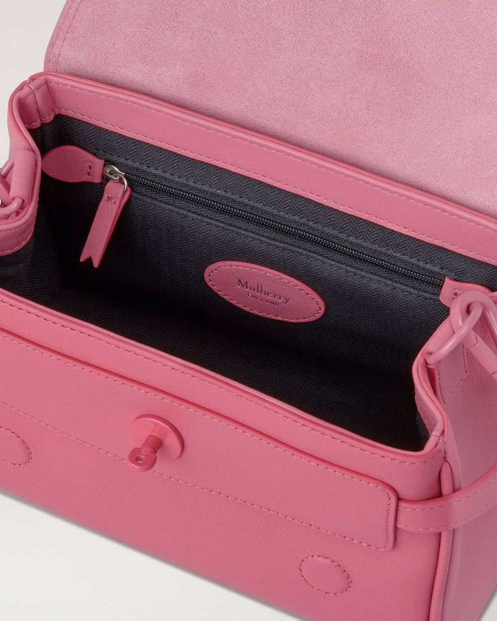 Mini Alexa | Geranium Pink Micro Classic Grain | Women | Mulberry